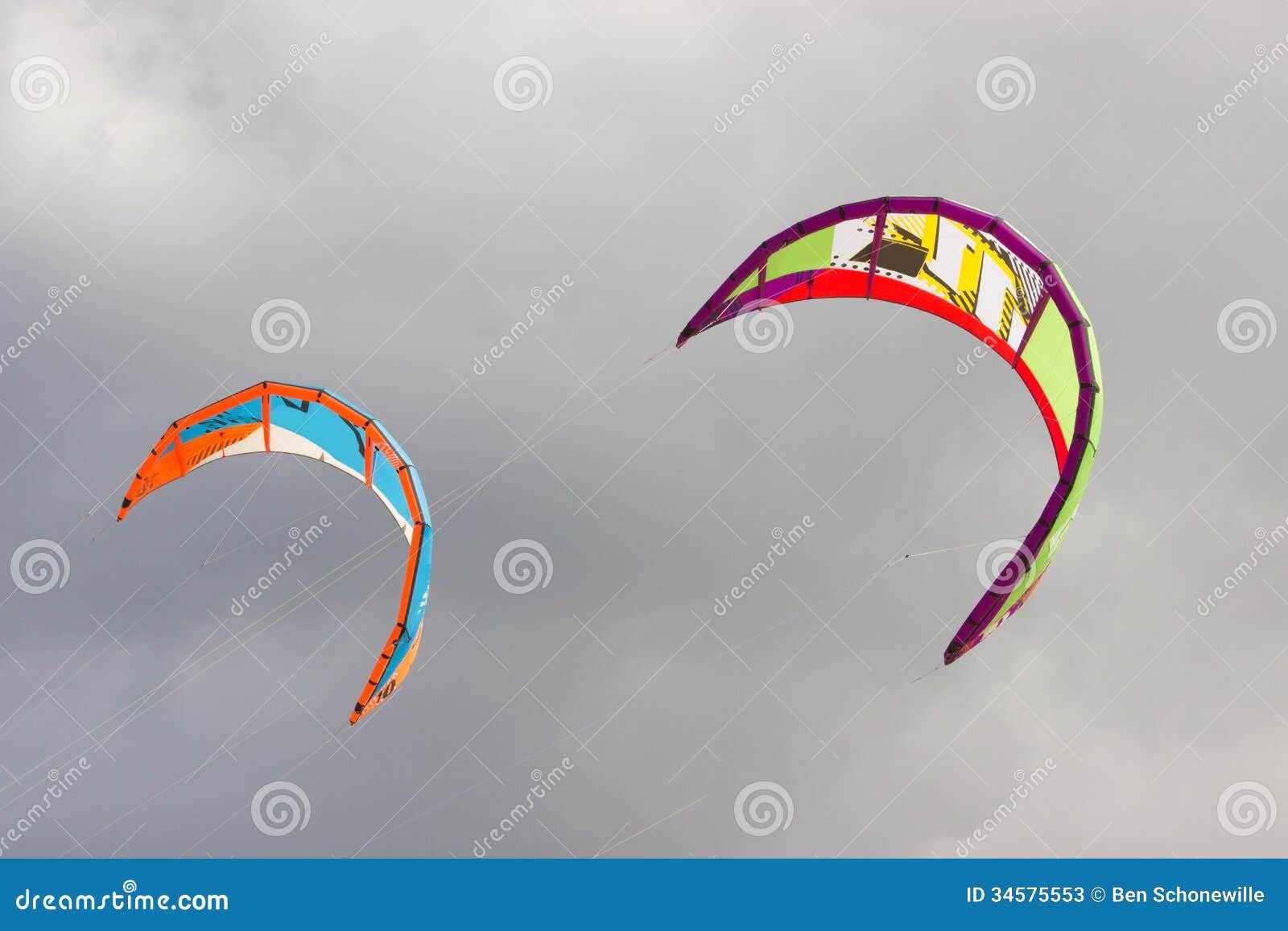 Close Up of Two Kites in the Sky Stock Image - Image of kite, move ...