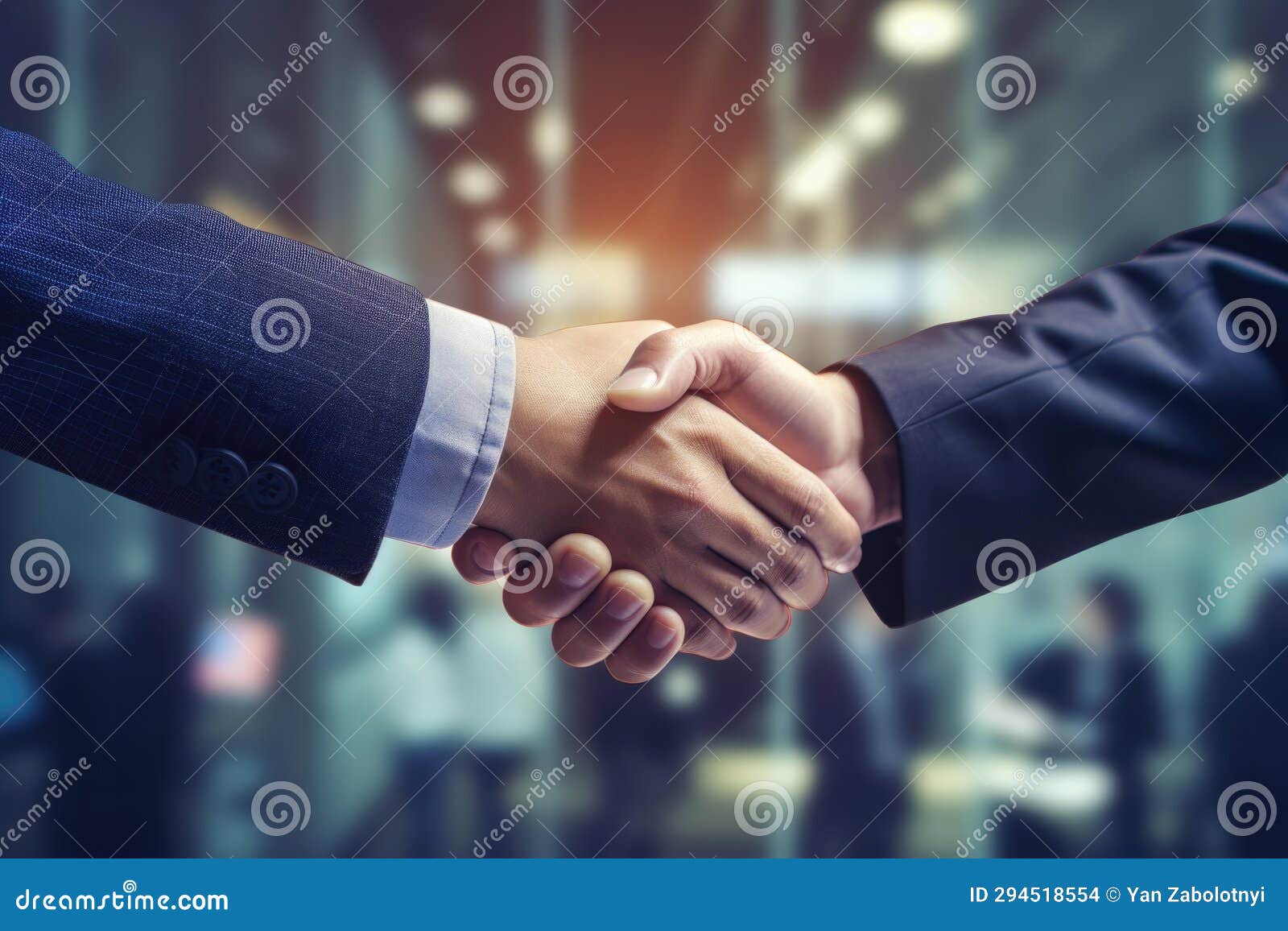 A Close Up of Two People Shaking Hands Stock Illustration ...