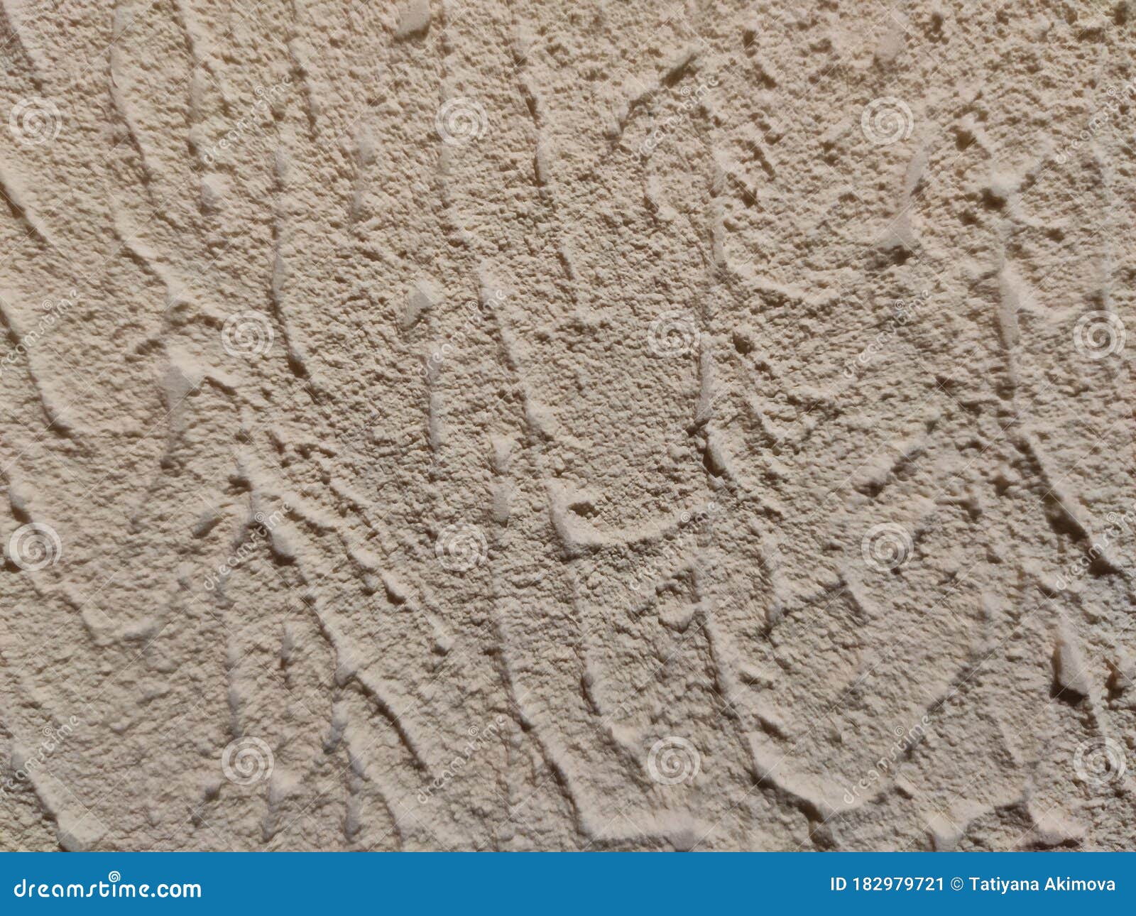 Close Up Uneven Plaster Surface Texture Background. Horizontal Rough ...