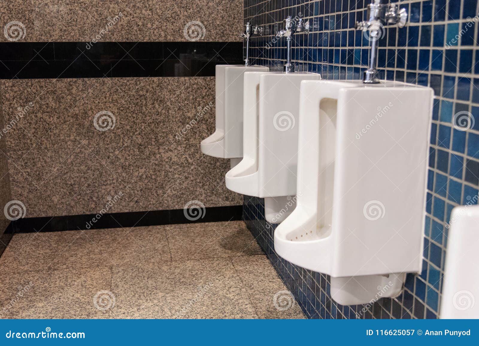 Close Up the Urinal in a Public Toilet Stock Image - Image of equipment ...
