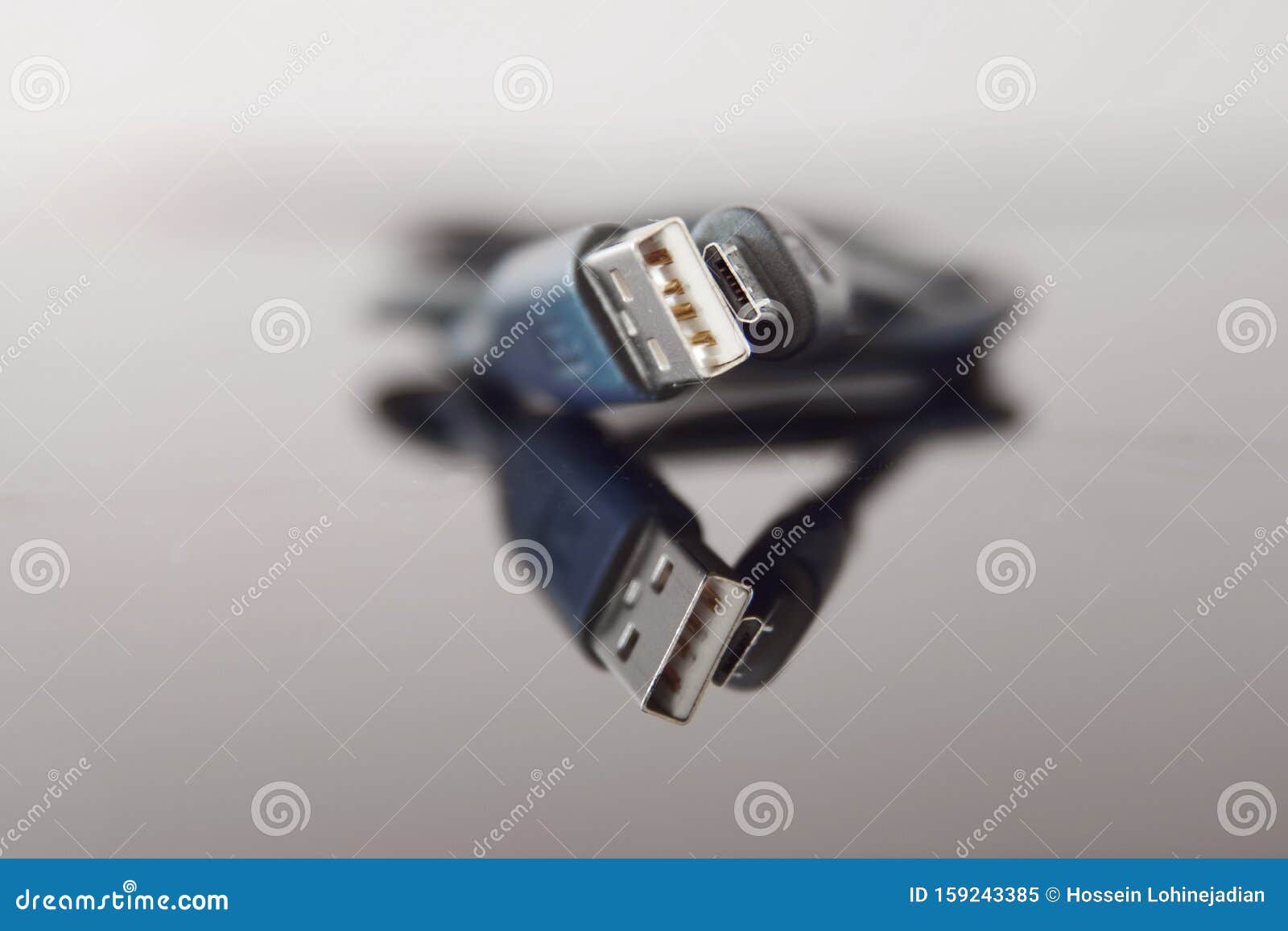 Close up usb cable stock image. Image of close, connection - 159243385