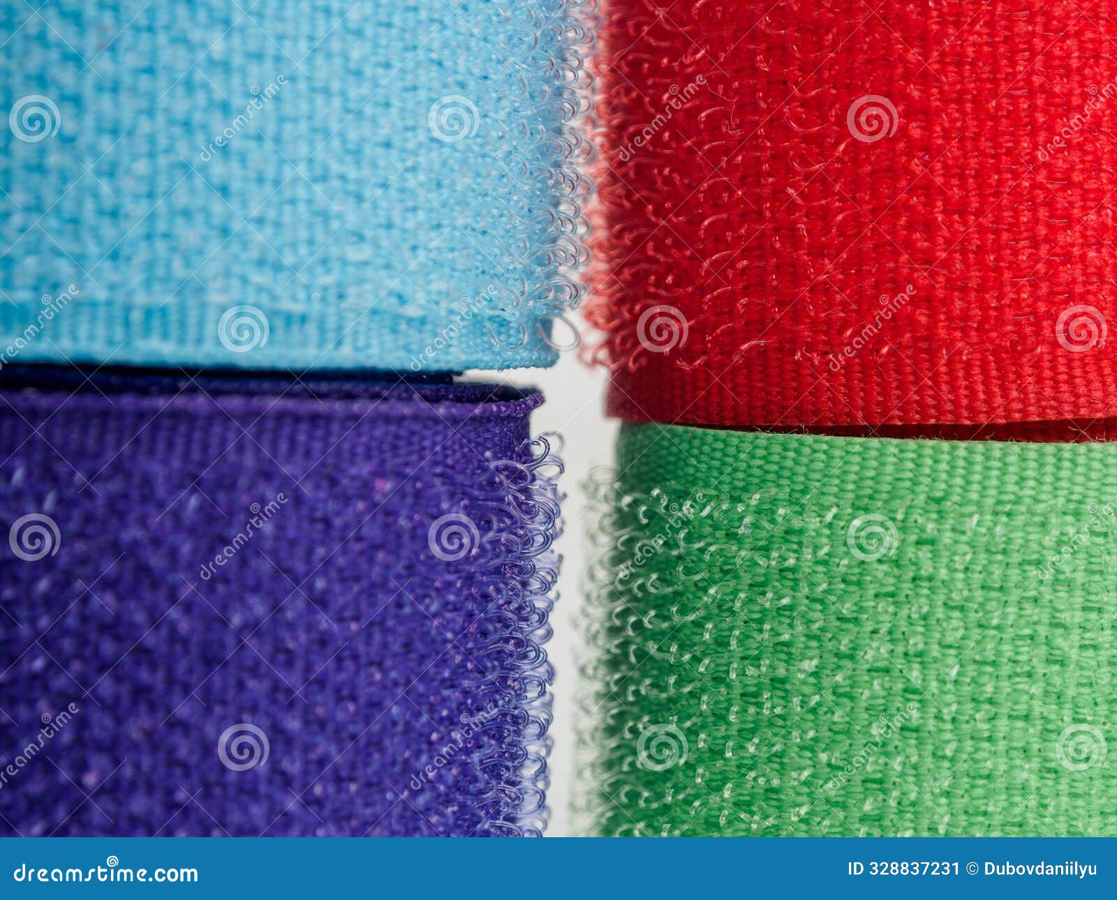 Close-up of Velcro for Clothing: Textured Surface, Ideal for Easy ...
