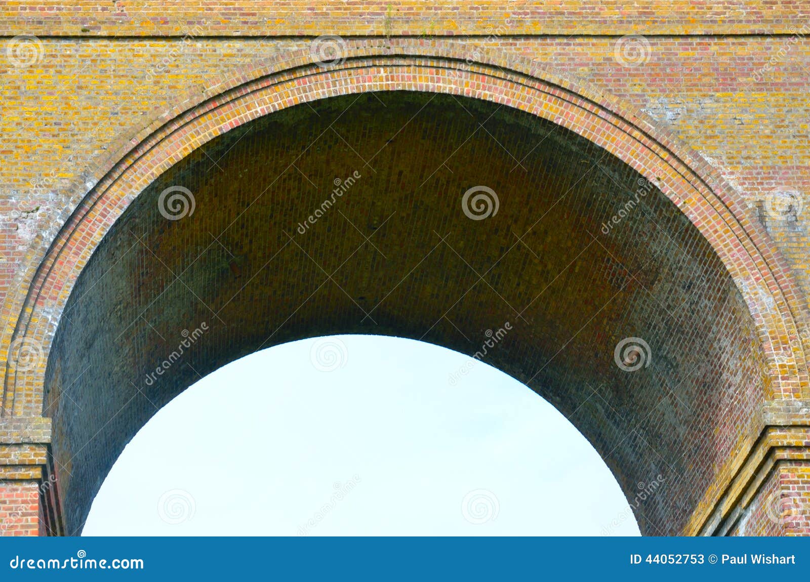 Close up of viaduct arch stock image. Image of landscape - 44052753