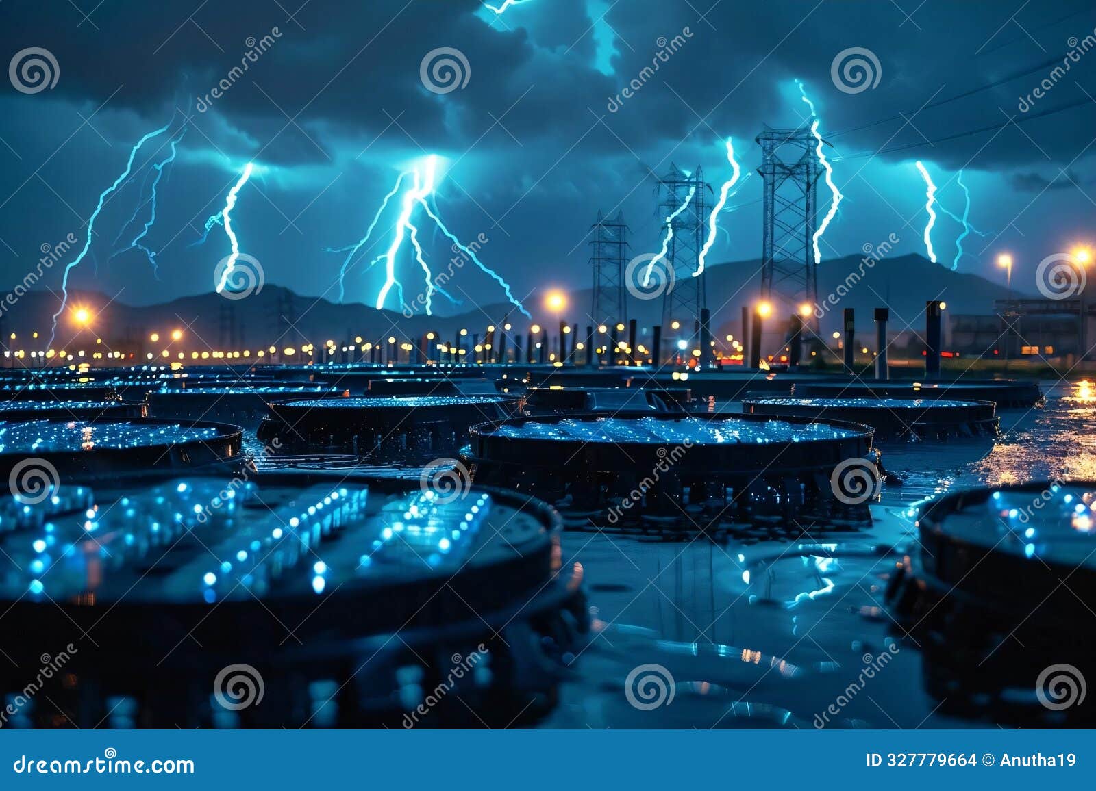 Close-Up View of Advanced Solid-State Batteries in Manufacturing Plant ...