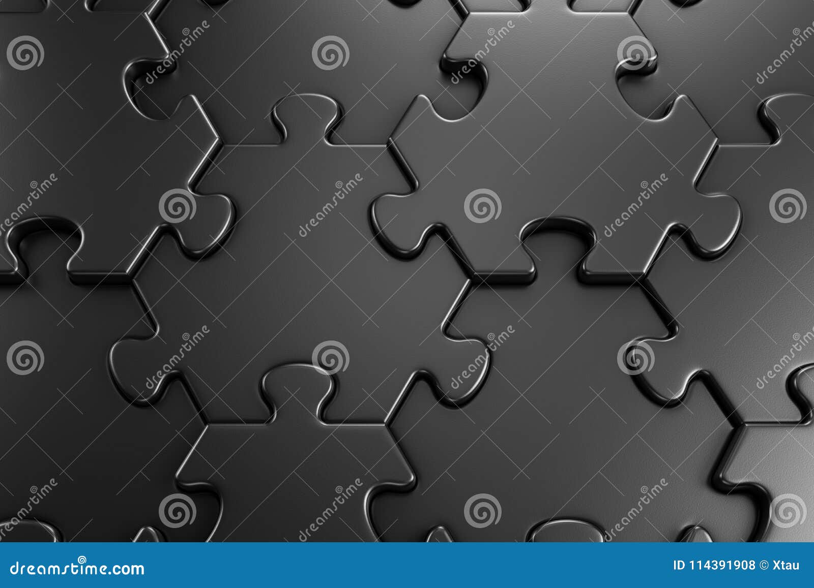 Geometric Pattern of Jigsaw Puzzle Stock Illustration - Illustration of ...