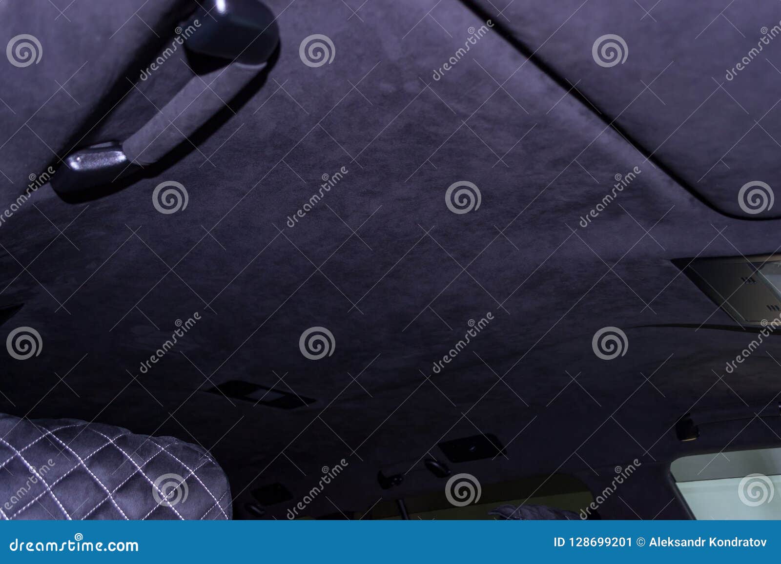 A Close-up View of a Plastic Handle on the Ceiling Stock Image - Image ...