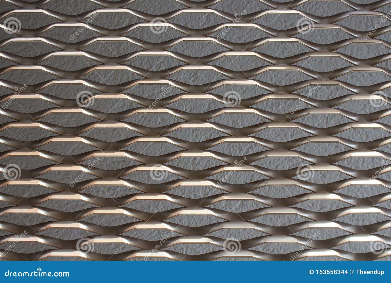 Close Up View of Bronze Colored Metal Mesh Background Stock Photo ...