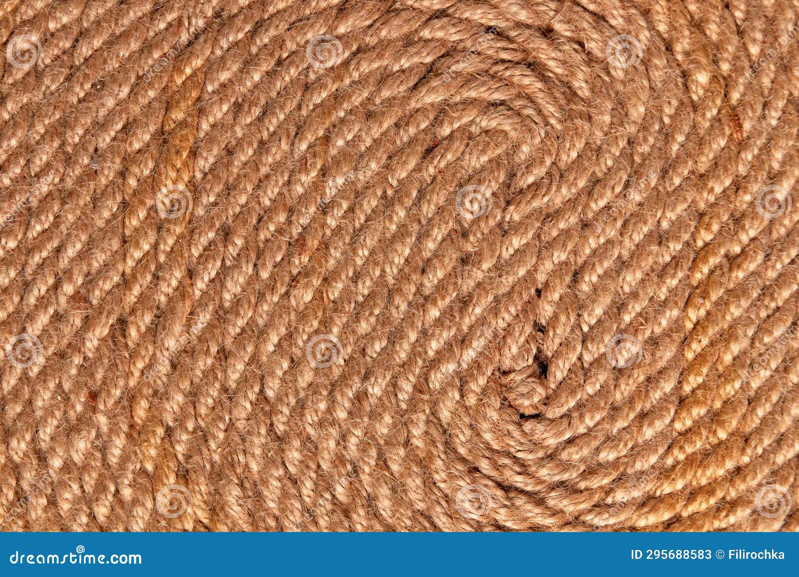 Close Up View of Brown Rope Pattern Stock Image - Image of ...