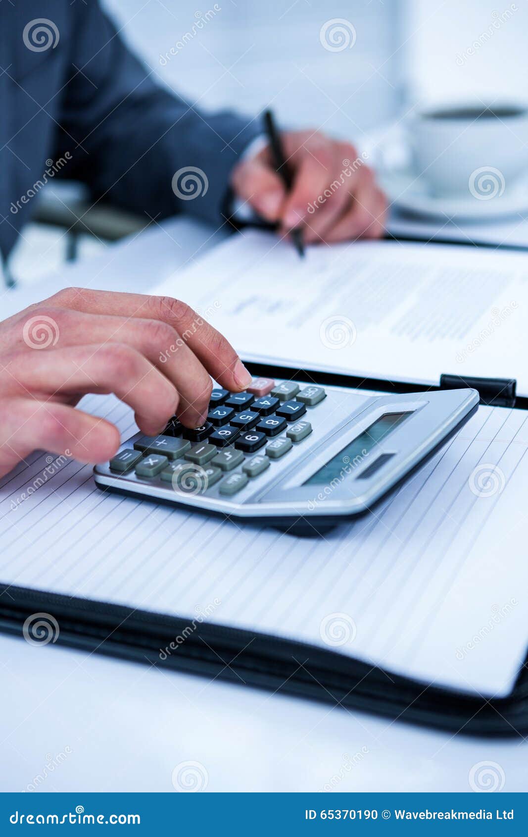 Close Up View of a Business Desk Stock Photo - Image of desk, sitting ...