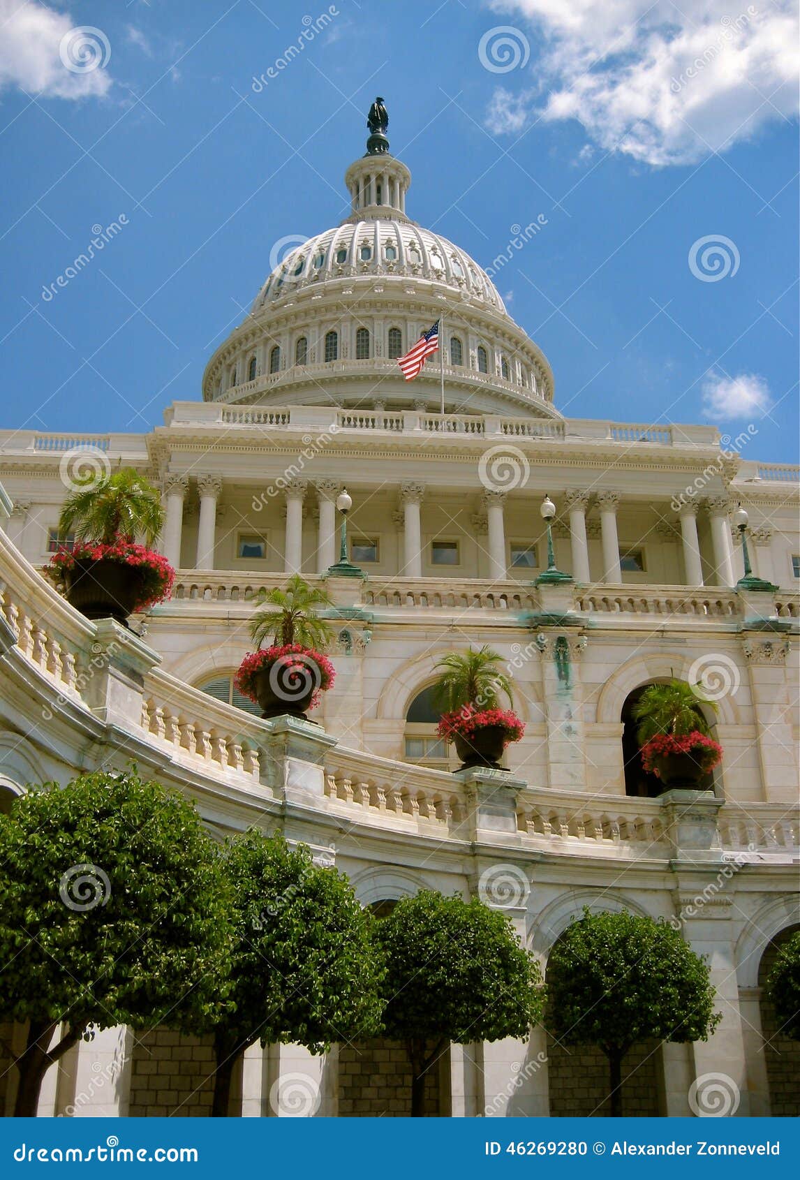 Close Up View of Capital Hill Stock Photo - Image of government ...