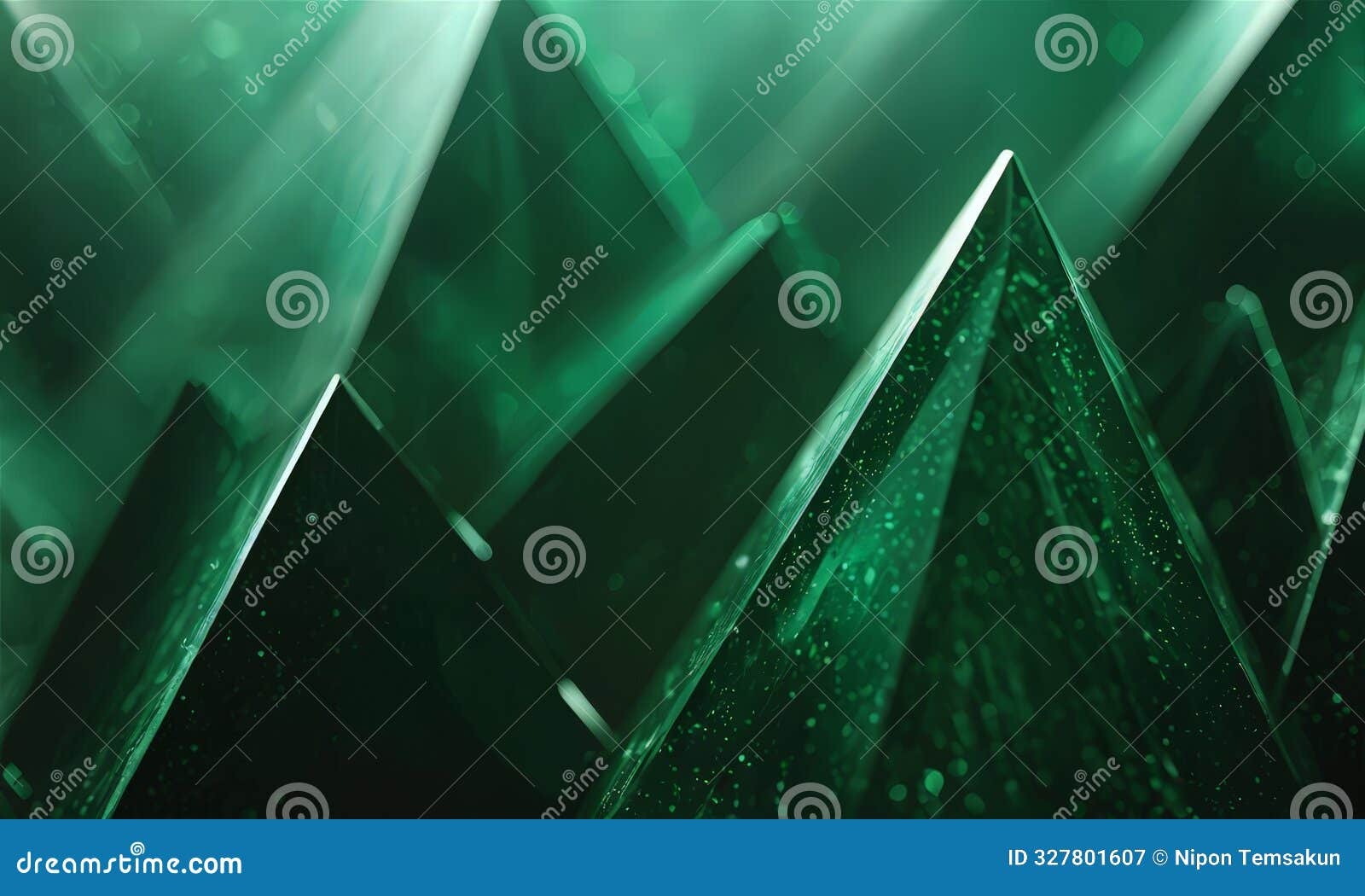 The Green Triangular Leaflets Of The Maidenhair Fern Plant, Called ...