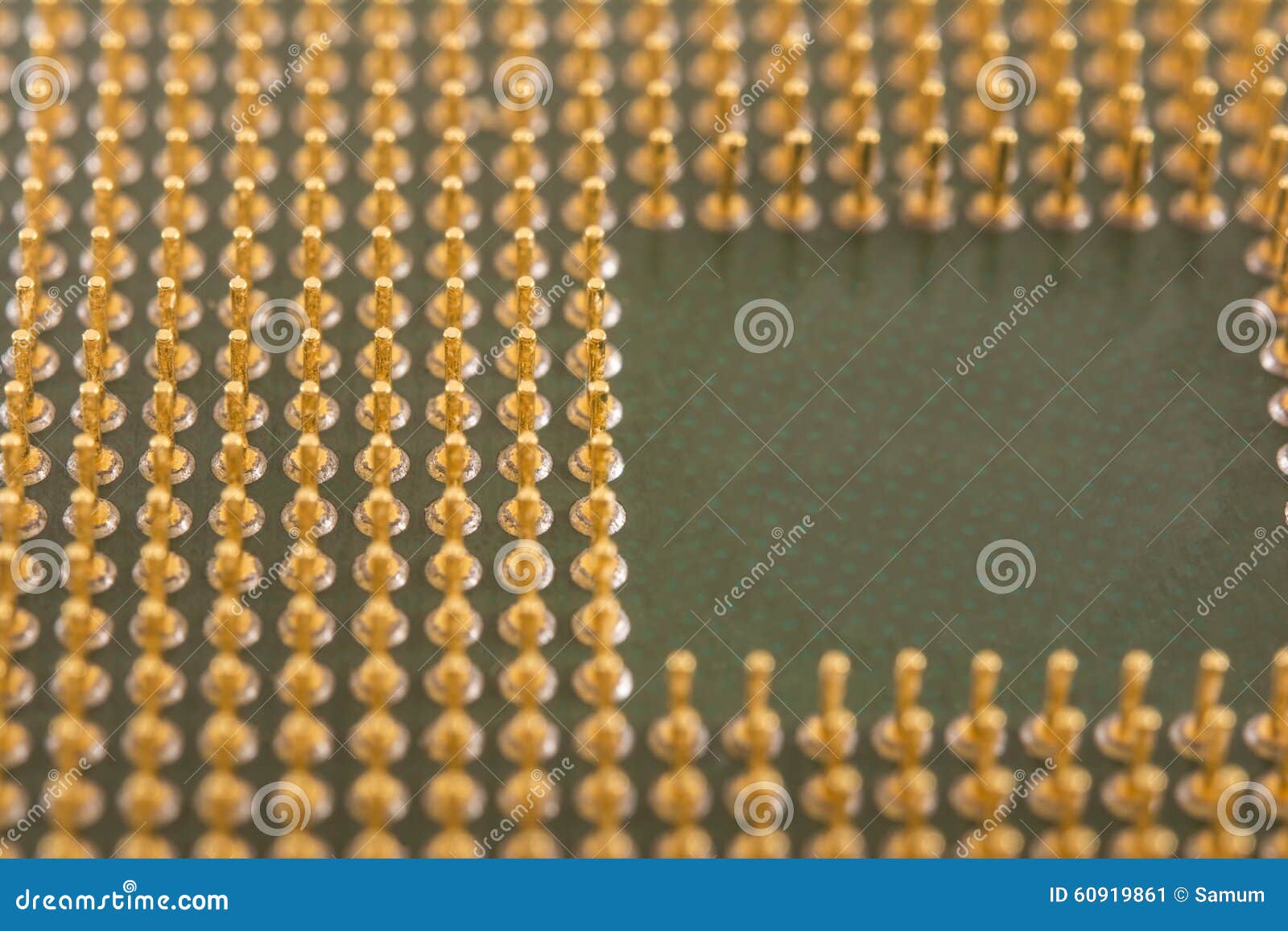 Close-up view of CPU stock image. Image of close, element - 60919861