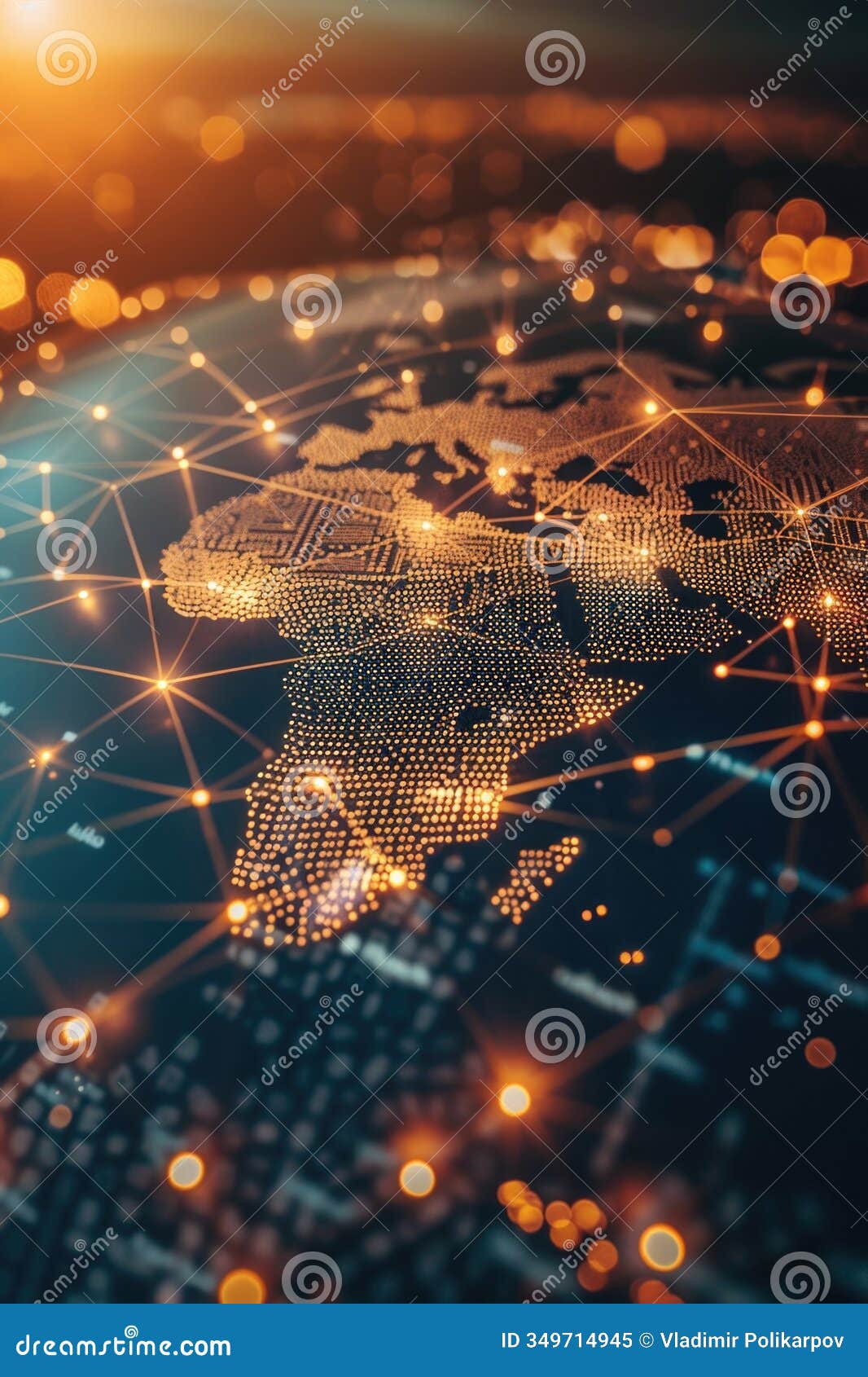 Close Up View of a Detailed World Map, Suitable for Educational ...