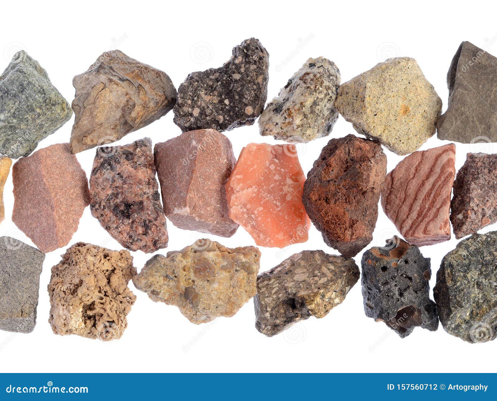 Various type of stones stock photo. Image of closeup - 157560712