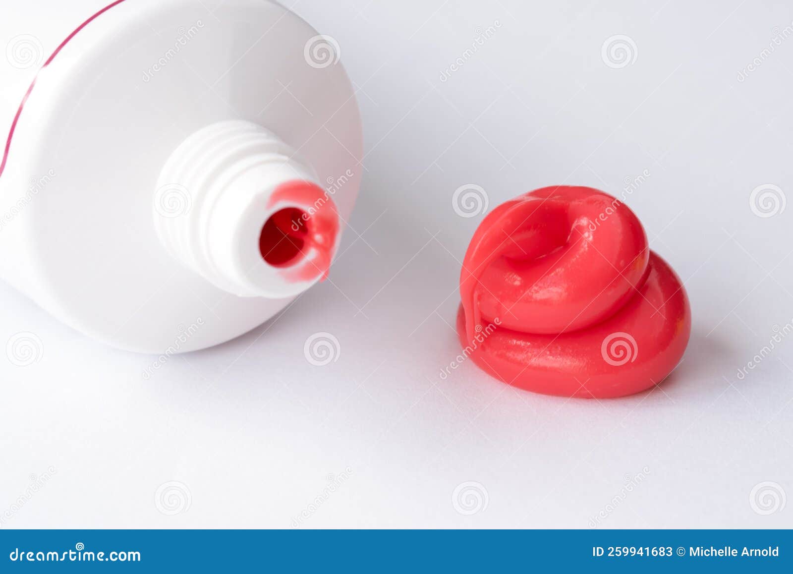 A Dollop of Red Icing stock image. Image of ingredient - 259941683