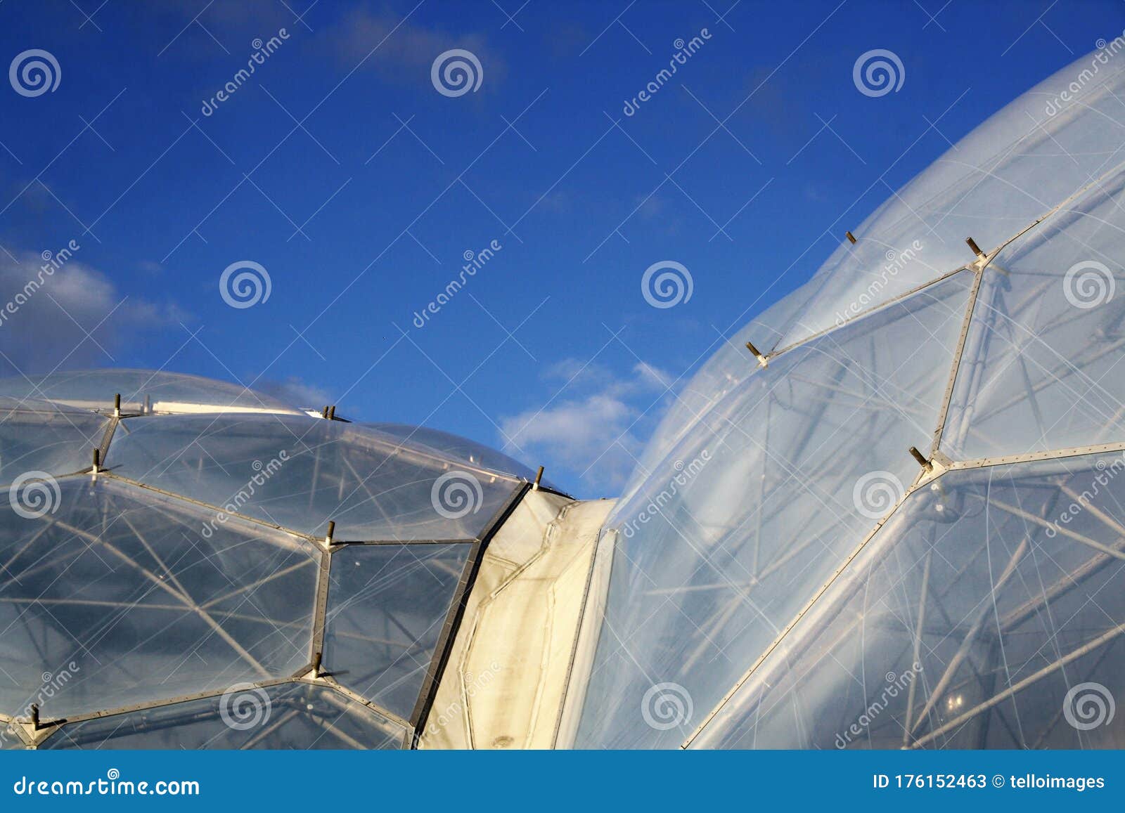Eden Project Domes editorial stock photo. Image of environmental ...