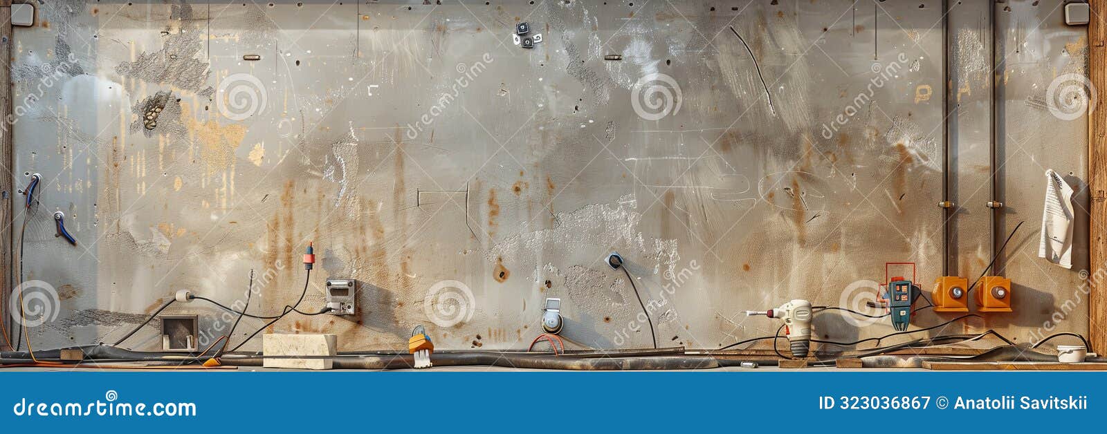 A Close-up View of an Electrician Working on Electrical Wiring Inside ...