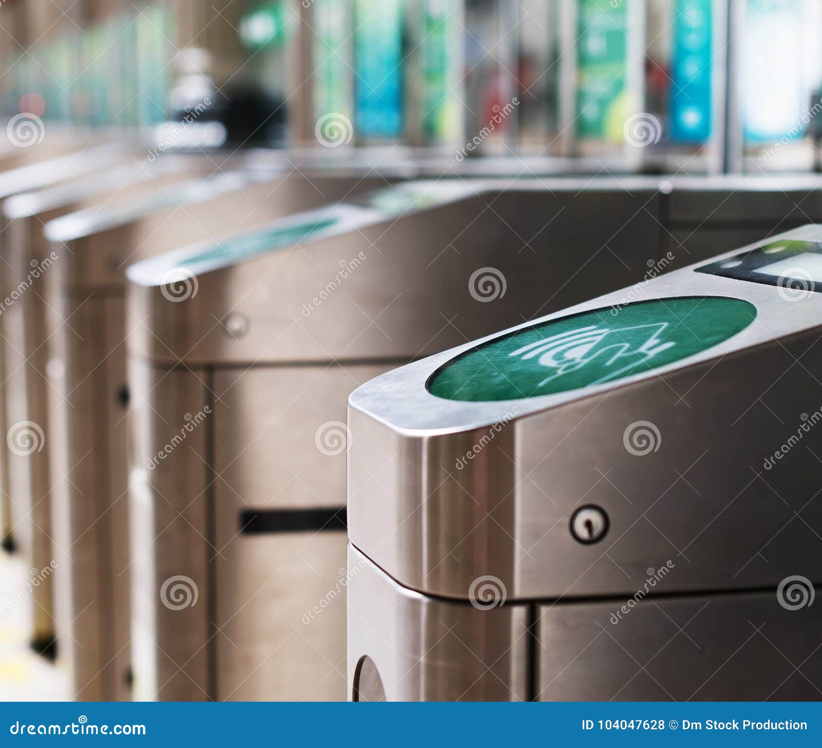Access control system. stock photo. Image of airport - 104047628