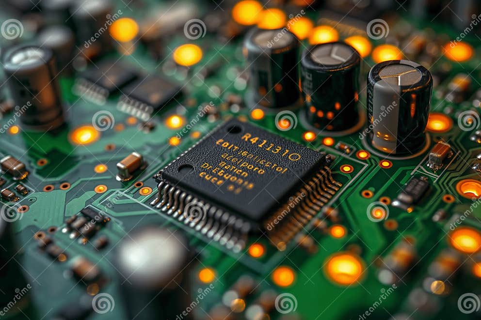 A Close Up View of an Electronic Device on Display at the Computer ...