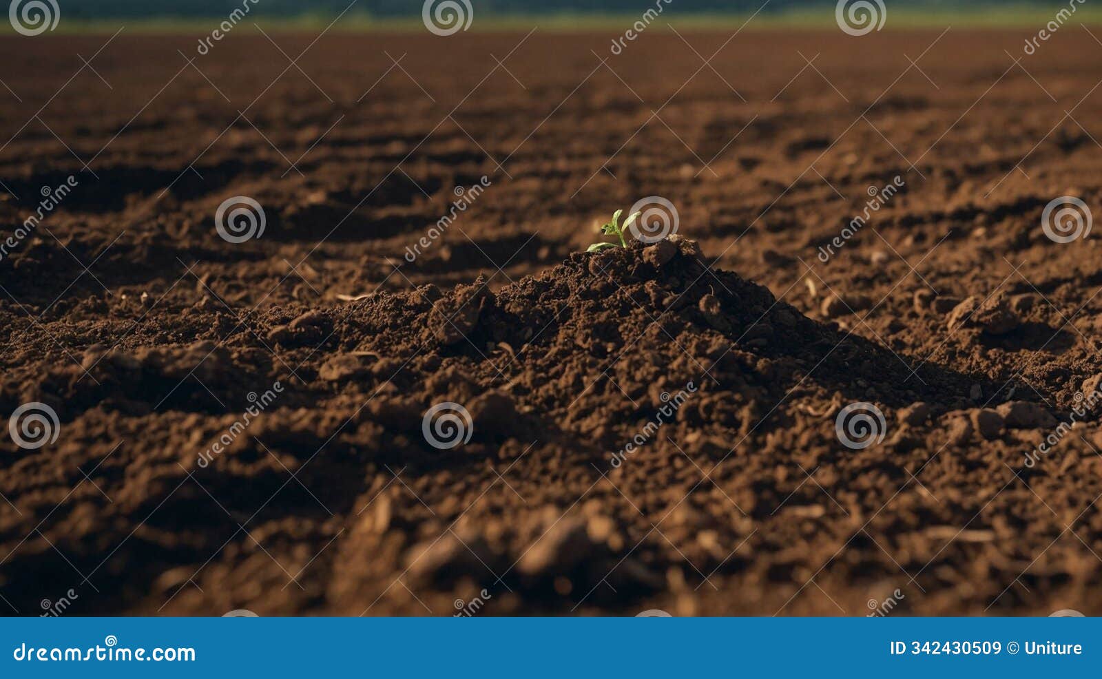 Top View Of Fertile Soil With Textured Ground Surface. Brown, Dark ...