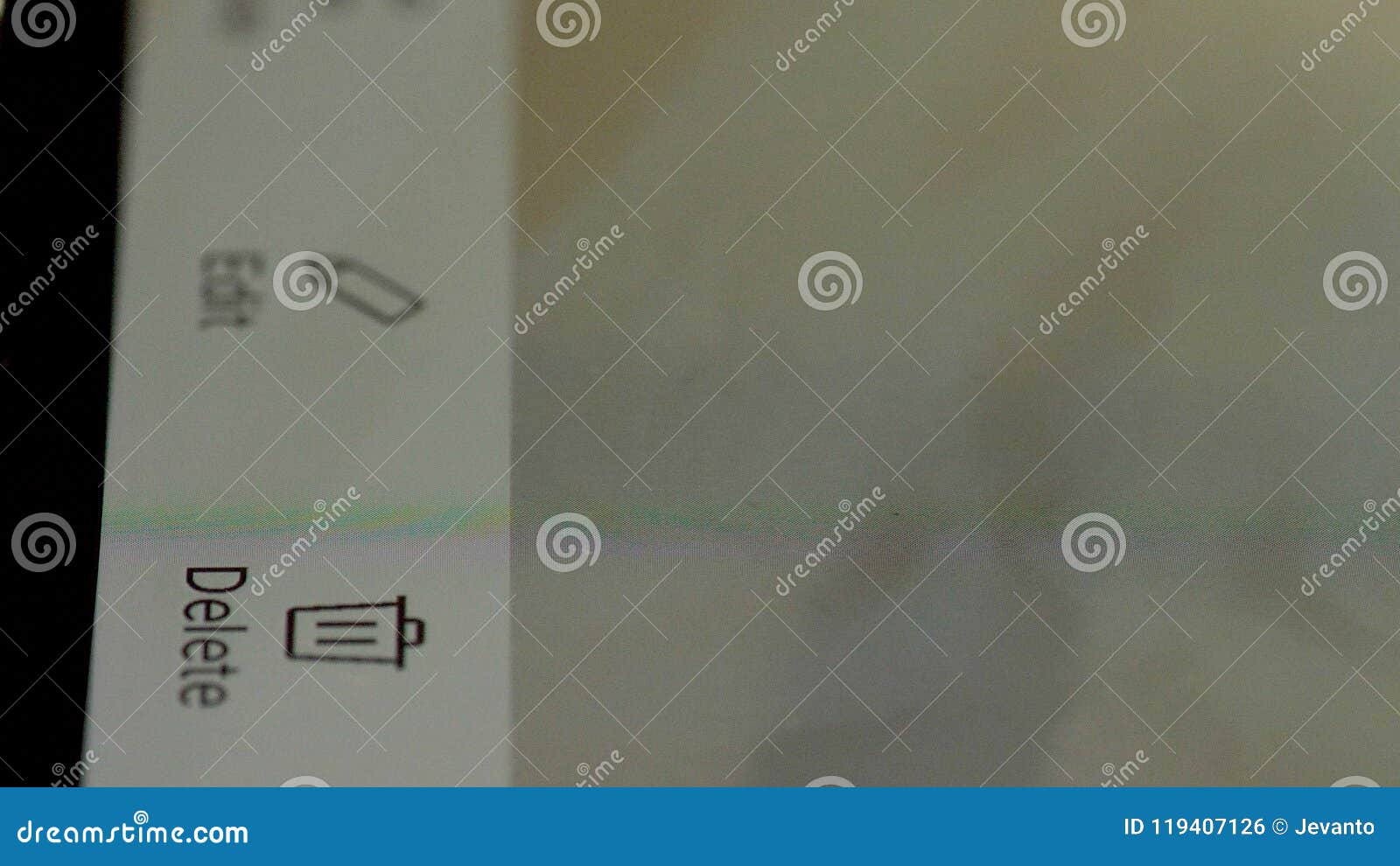 Close-up View Fingers Tapping Scrolling and Stretching Smartphone ...