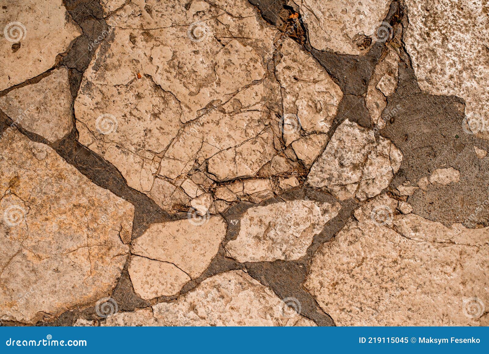 Close-up View of the Floor Surface of Broken Pieces of Marble Stock ...