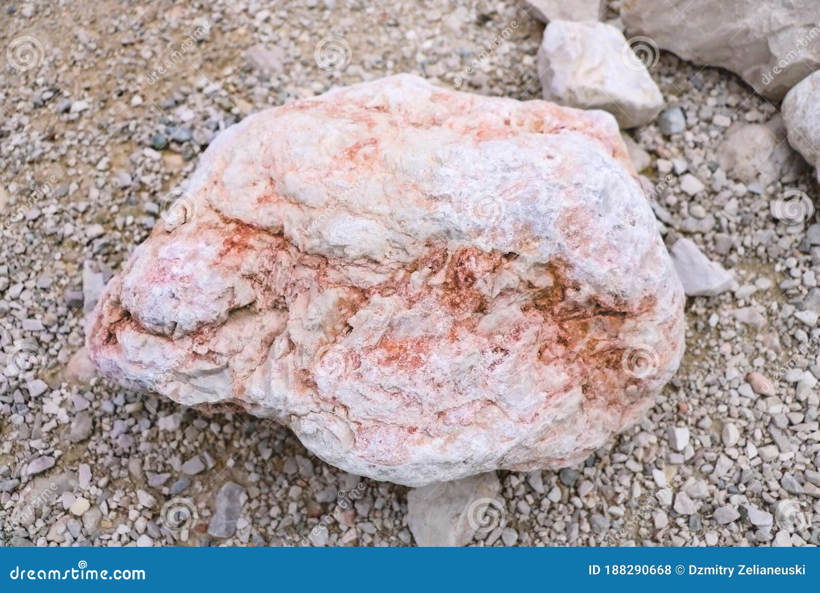 Close-up View of a Fragment of Rock Stock Photo - Image of ancient ...