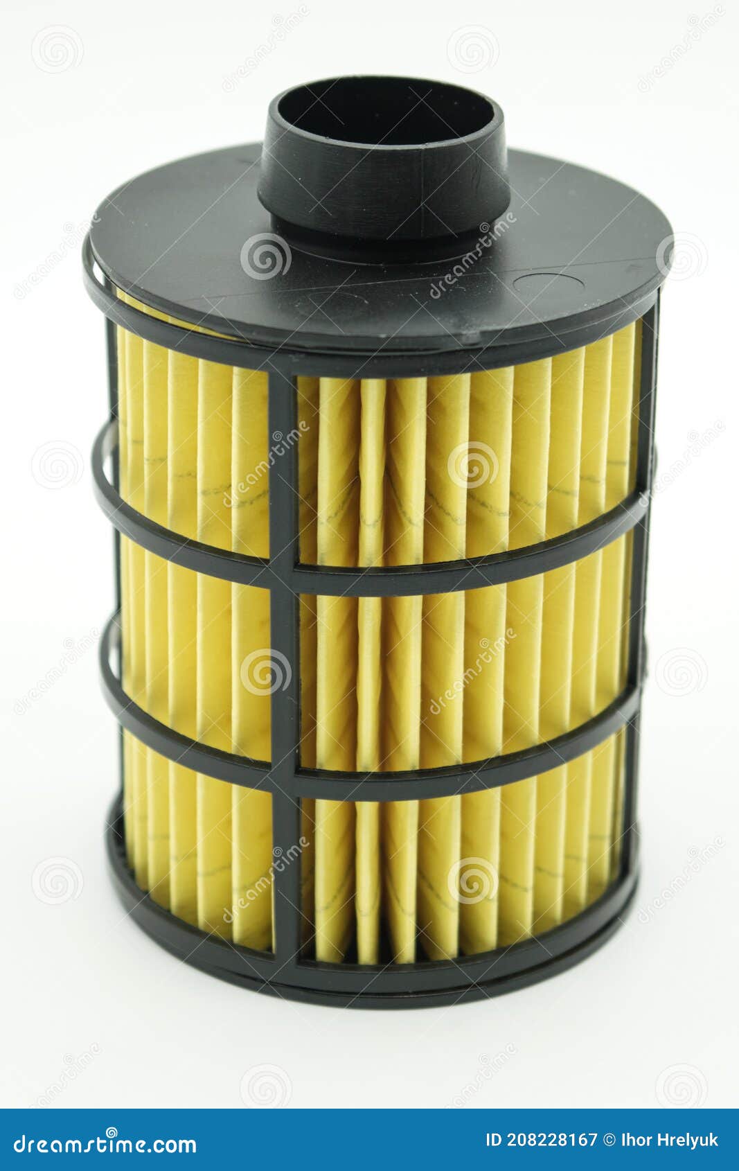 Close-up View of the Fuel Filter on a White Background Stock Image ...