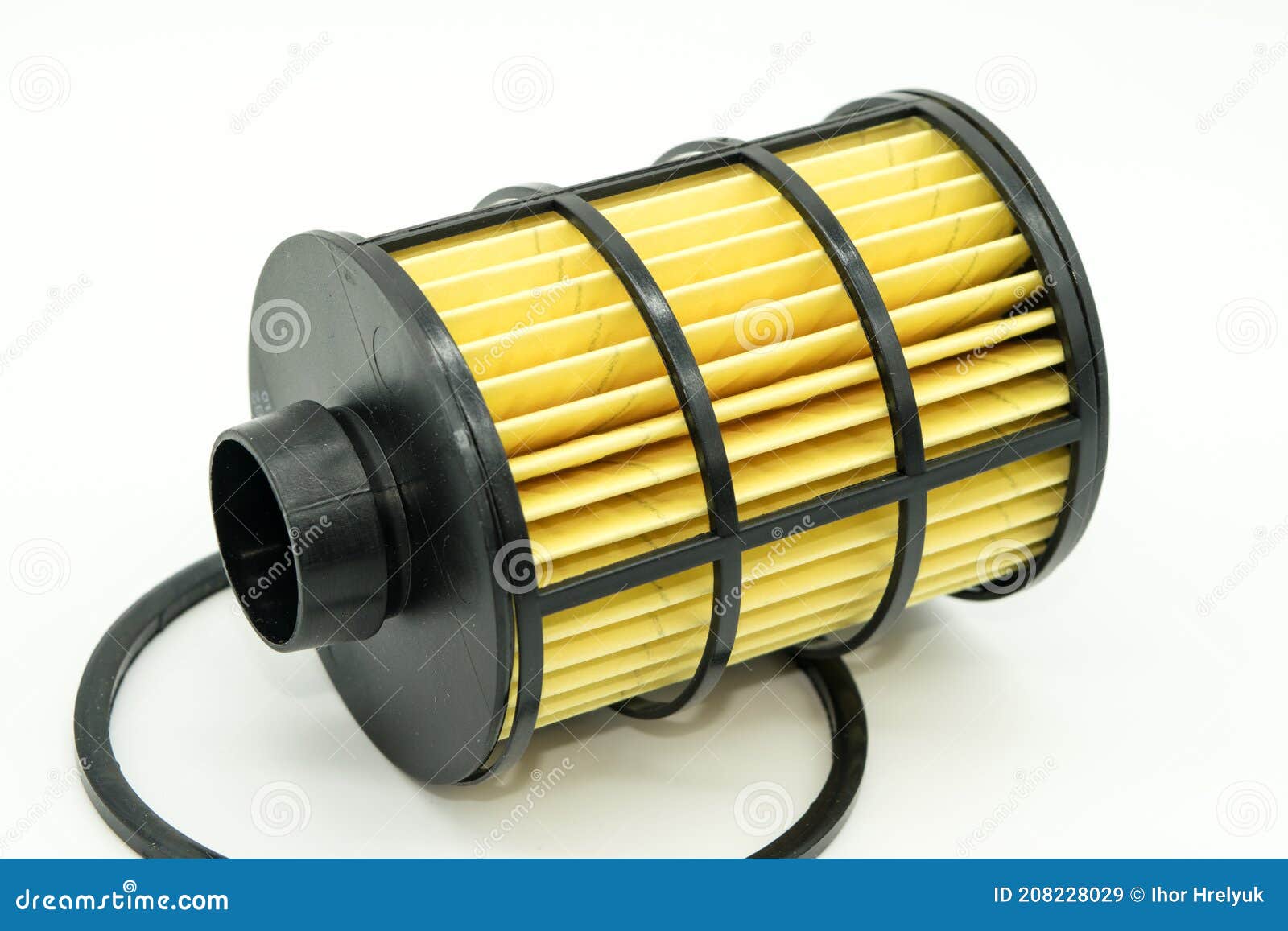 Close-up View of the Fuel Filter on a White Background Stock Image ...