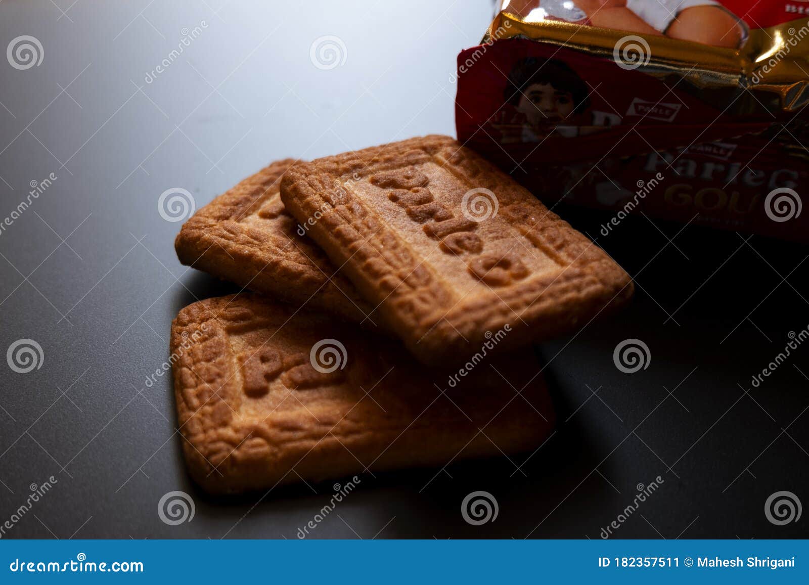 Close Up View of Biscuits Packet Editorial Photo - Image of delicious ...