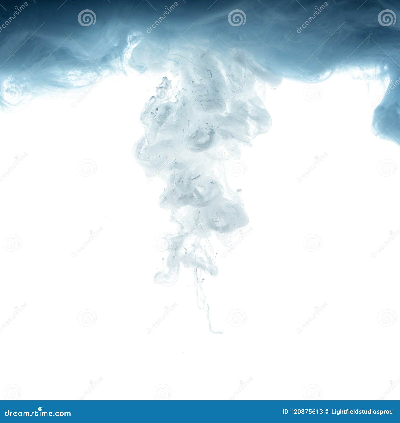 Close Up View of Grey Ink Splash Stock Image - Image of grey, white ...