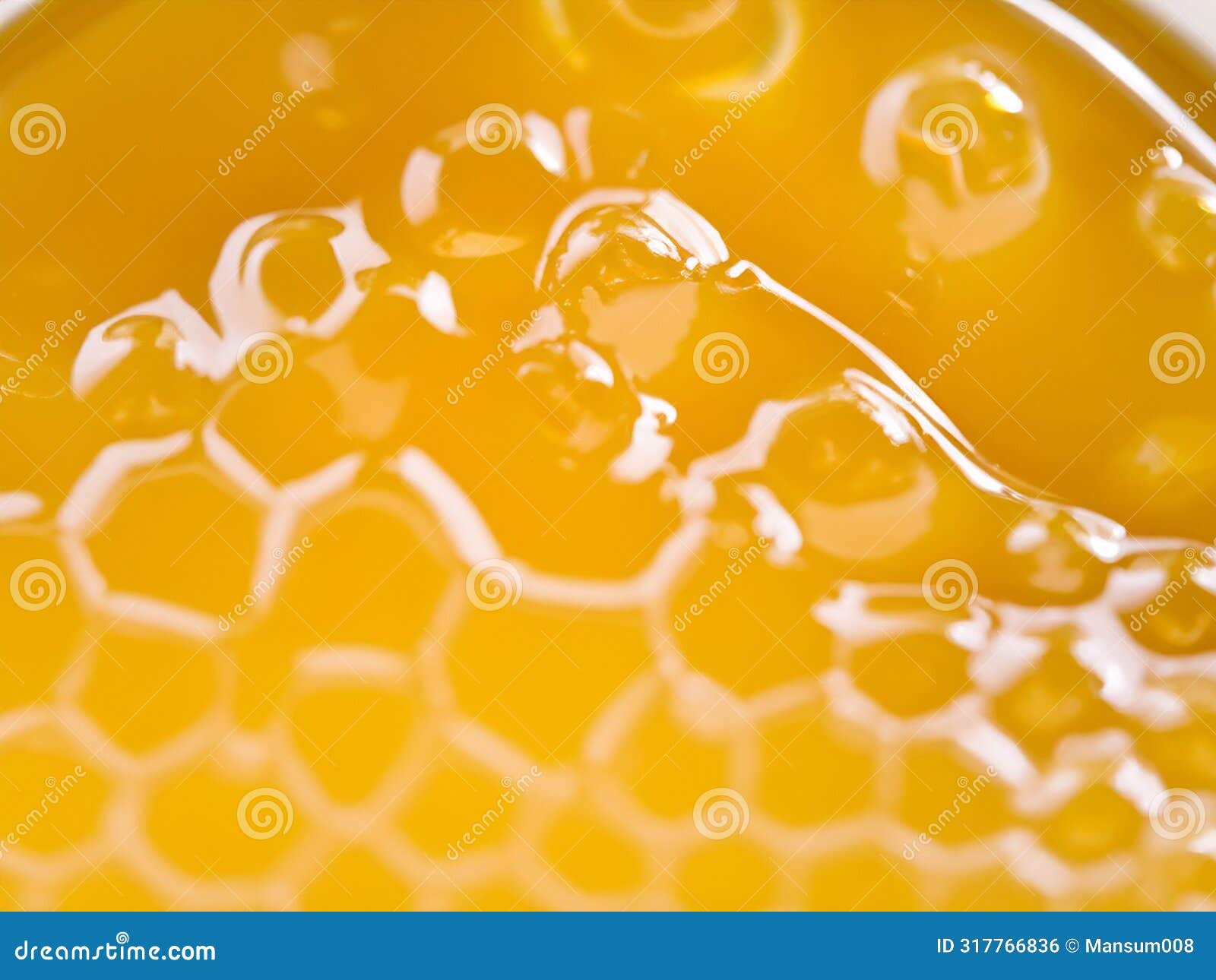 Close Up View of Honey Texture Stock Photo - Image of medicine, sweet ...