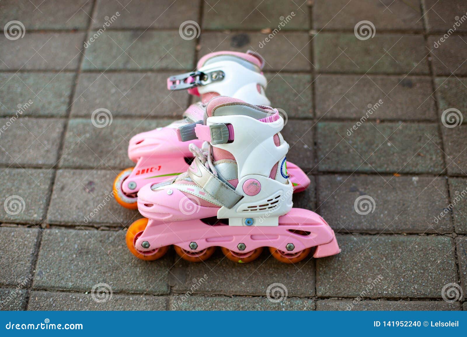 Close Up View of Inline Skate or Rollerblade Editorial Image - Image of ...