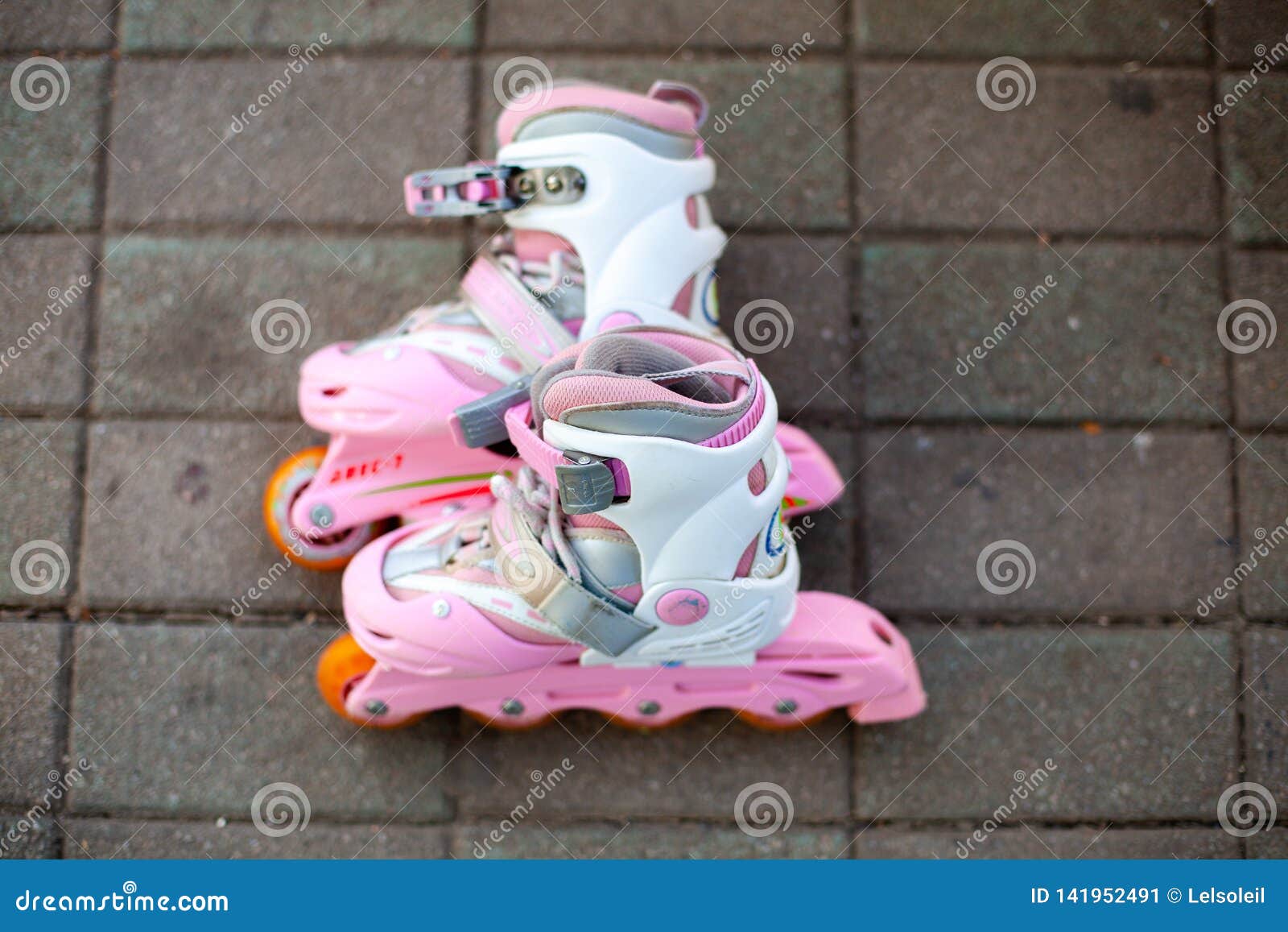 Close Up View of Inline Skate or Rollerblade Editorial Photo - Image of ...