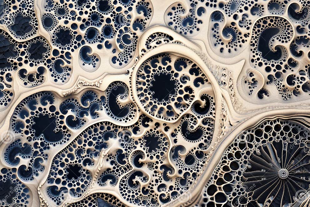 Close-up View of Intricate Pattern on a Wall Surface, Blend Scatter ...