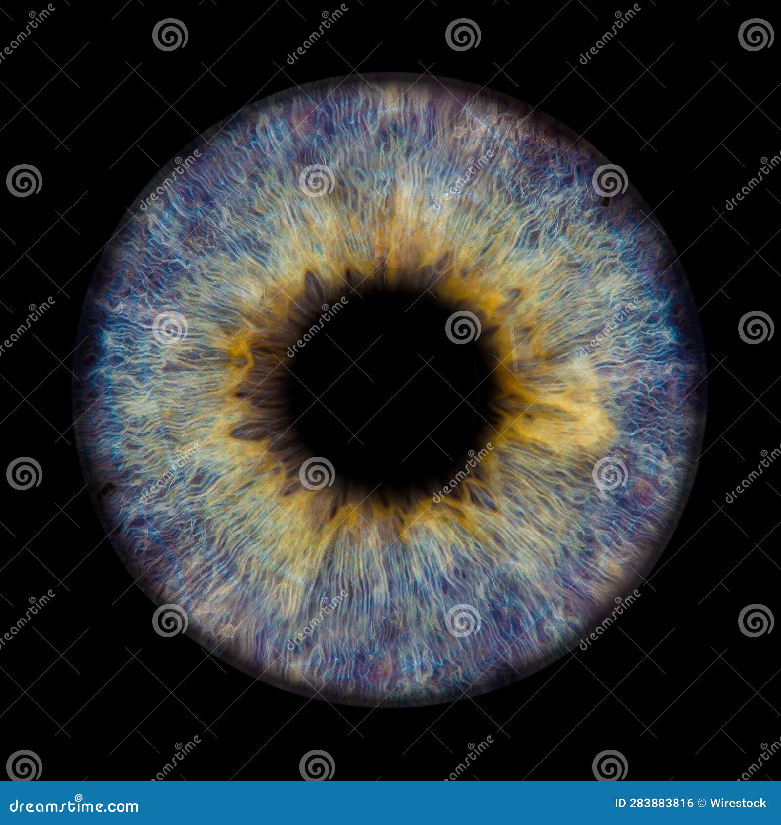 Bright Streaks Of Blue-green Paint On An Old Metal Surface With ...