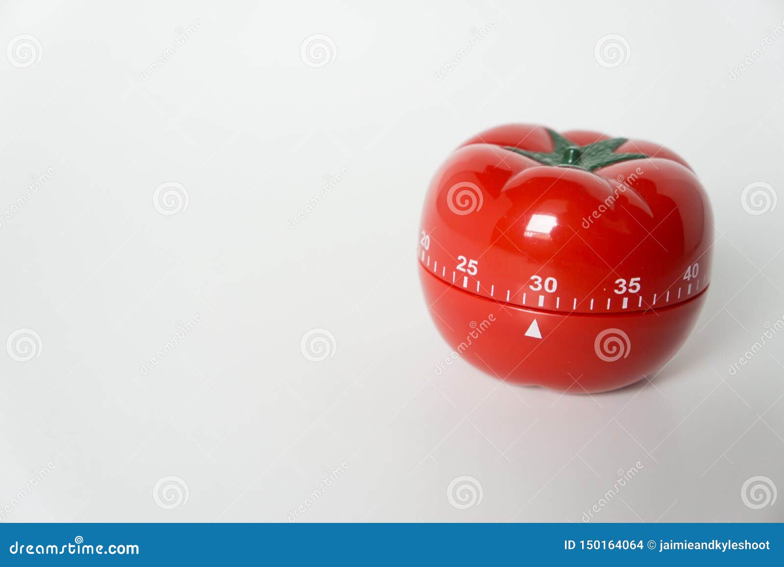 Close Up View of Mechanical Tomato Shaped Kitchen Clock Timer for ...