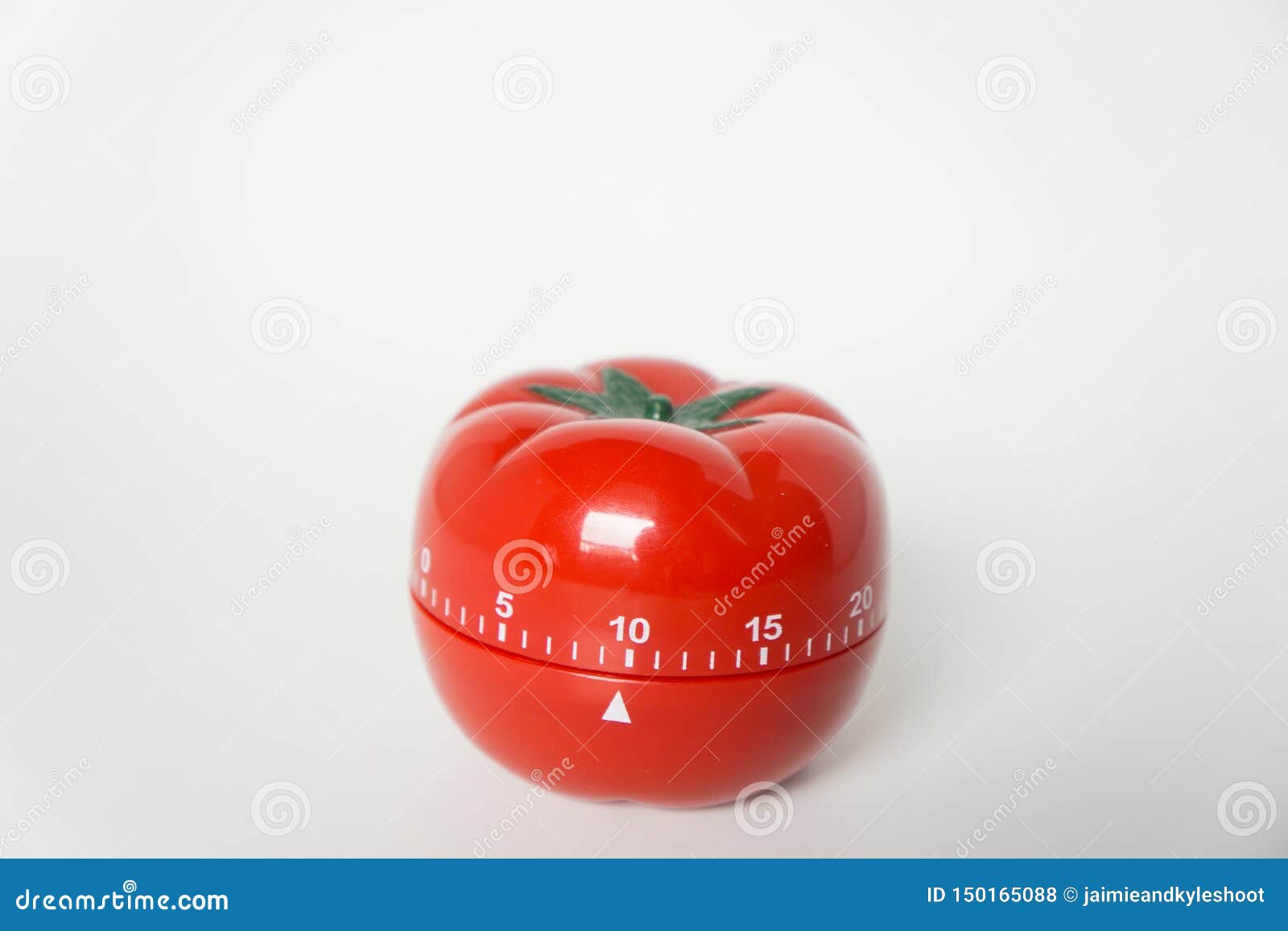 Close Up View of Mechanical Tomato Shaped Kitchen Clock Timer for ...