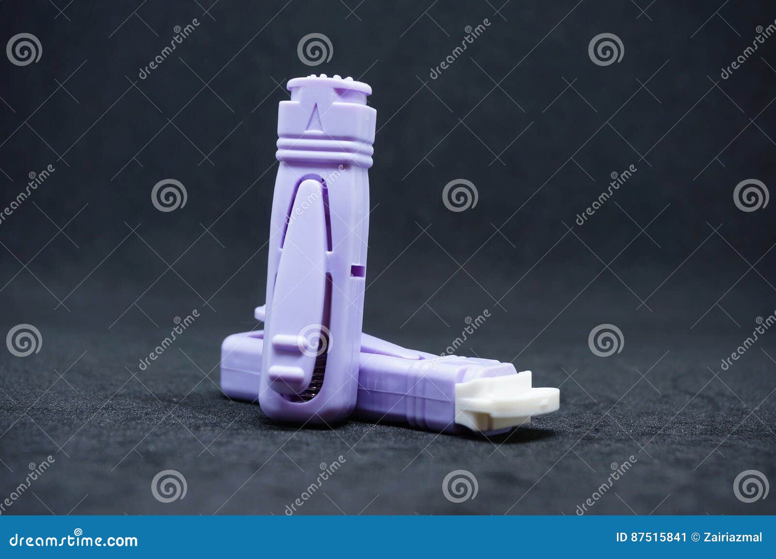 Close Up View of Medical Lancet Stock Image - Image of care, examining ...