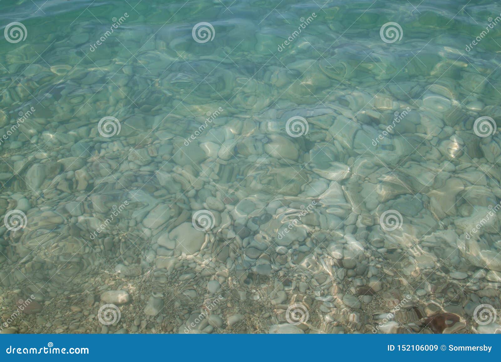 Close-up View of the Mediterranean Sea with Large Pebbles on the Stock ...