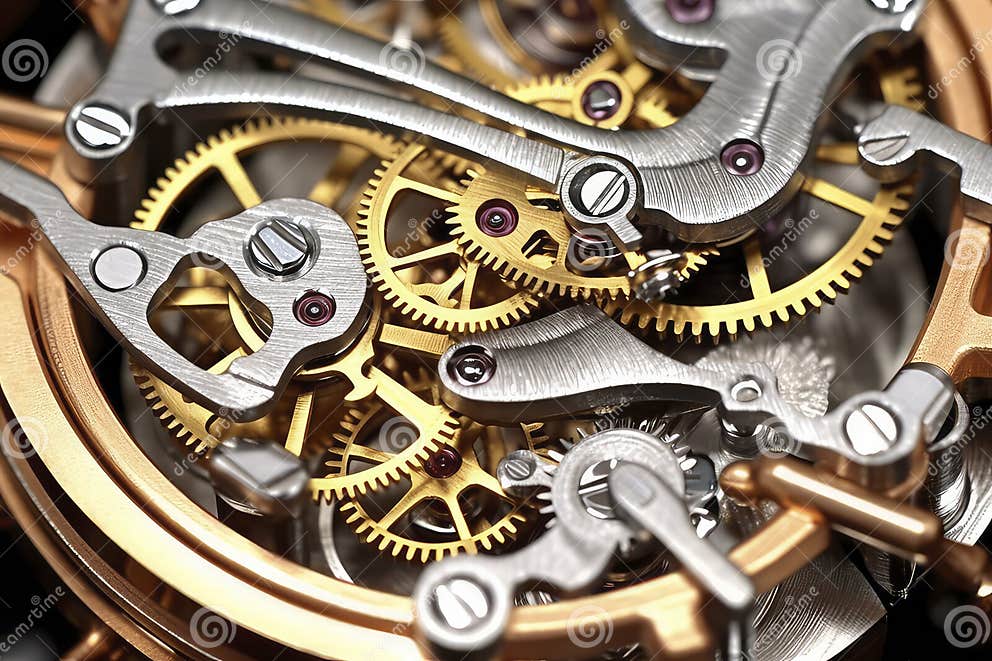 Timekeeping Mechanism: Unveiling the Complex Inner Gears of a Watch ...