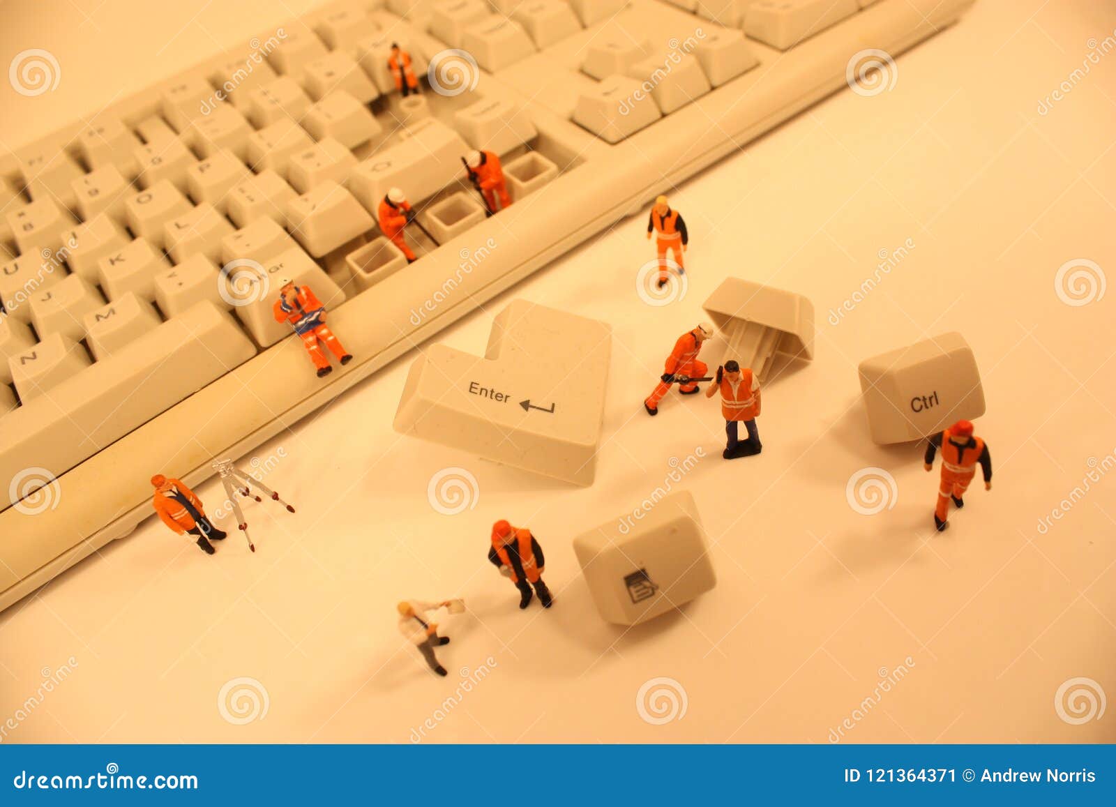 Computer Technicians stock image. Image of media, industrial - 121364371
