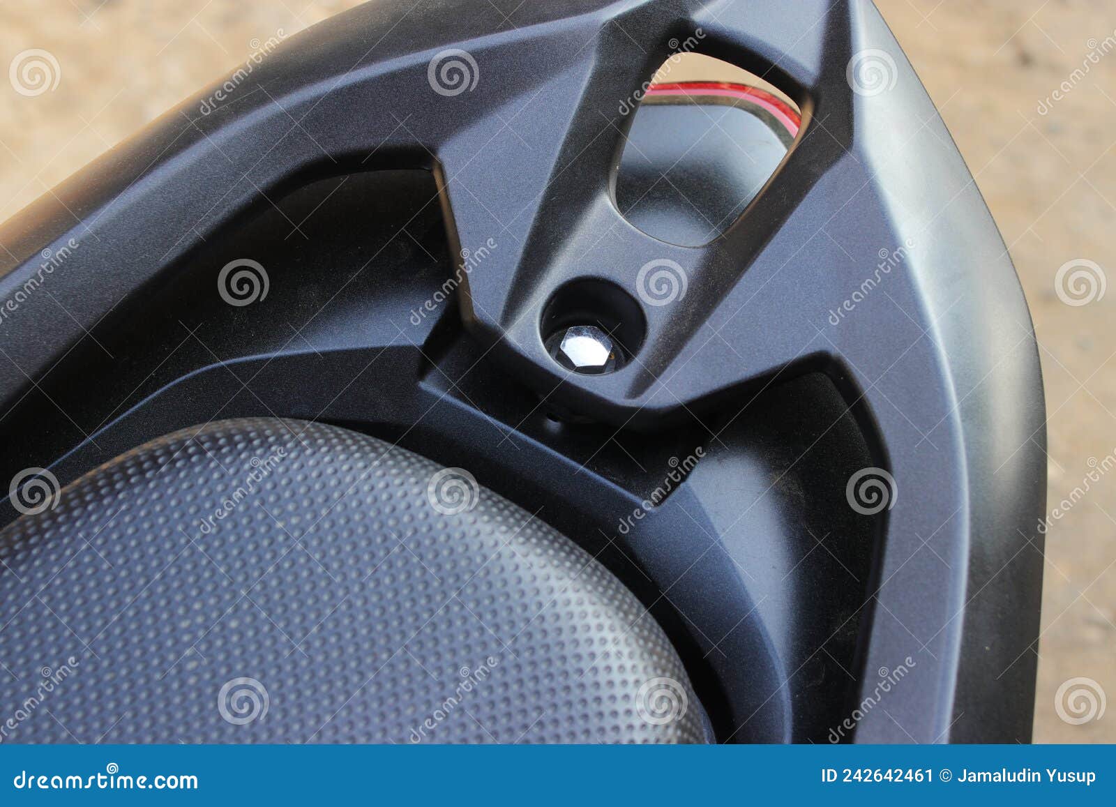 Close-up View of Motorcycle Leather Seat Texture Stock Image - Image of ...