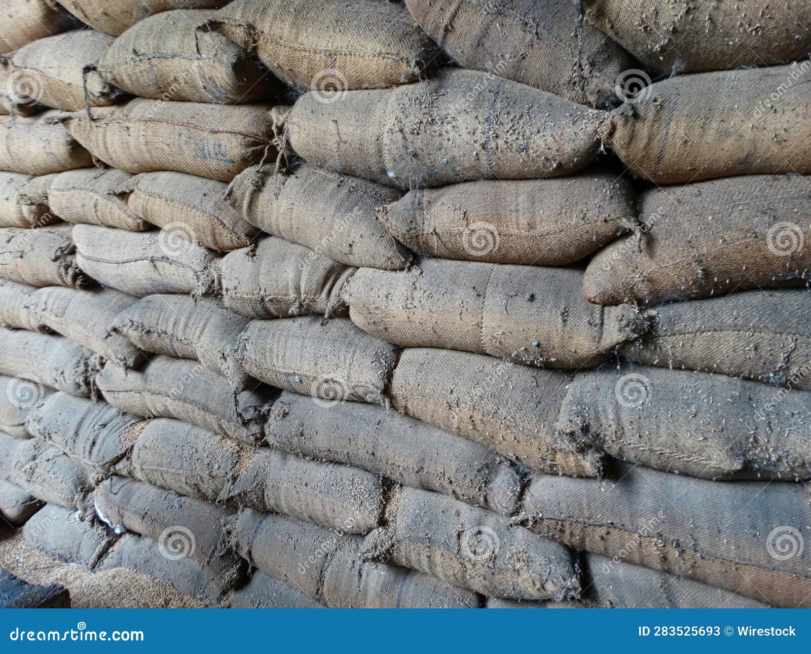 Sacks Of Rice Royalty-Free Stock Photo | CartoonDealer.com #38968173