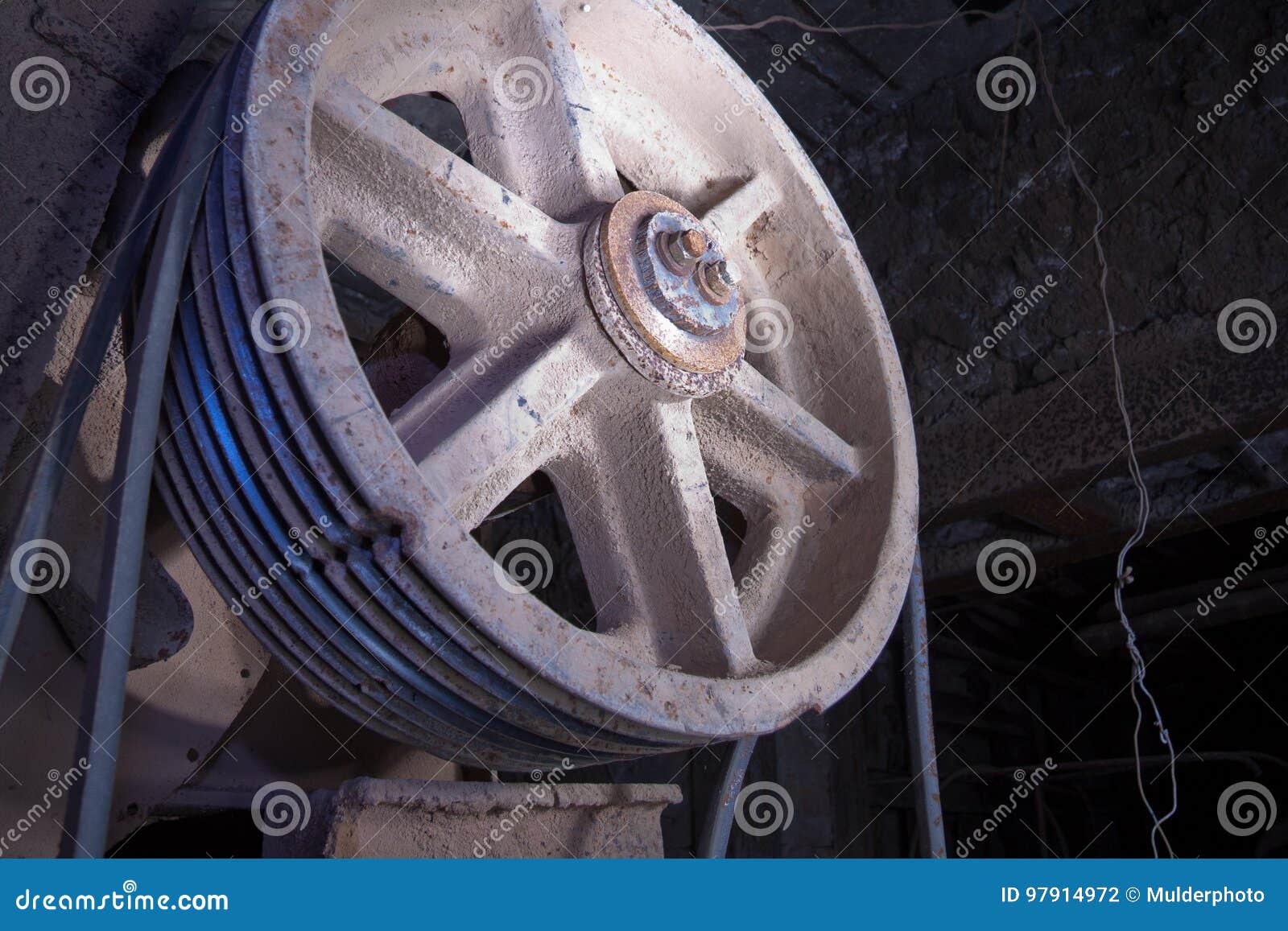 Abandoned Big Pulley Mine. Stock Photo | CartoonDealer.com #11113344