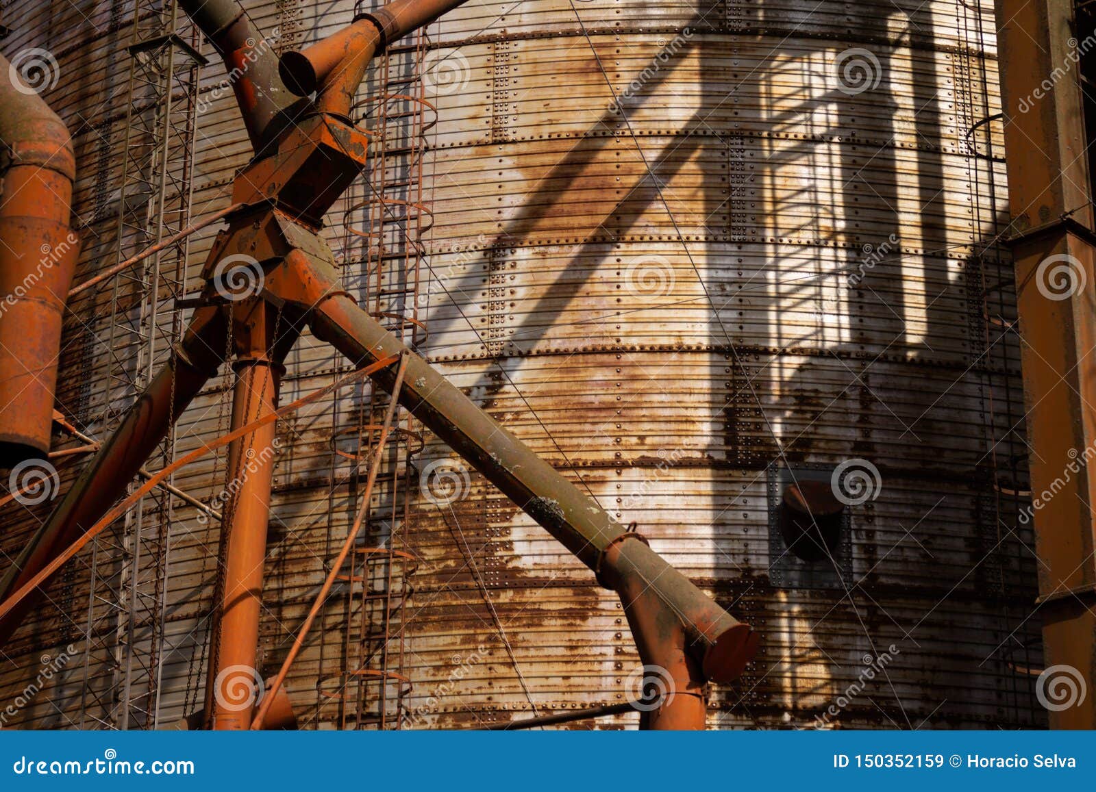 Rusty Silo Royalty-Free Stock Photography | CartoonDealer.com #17444807