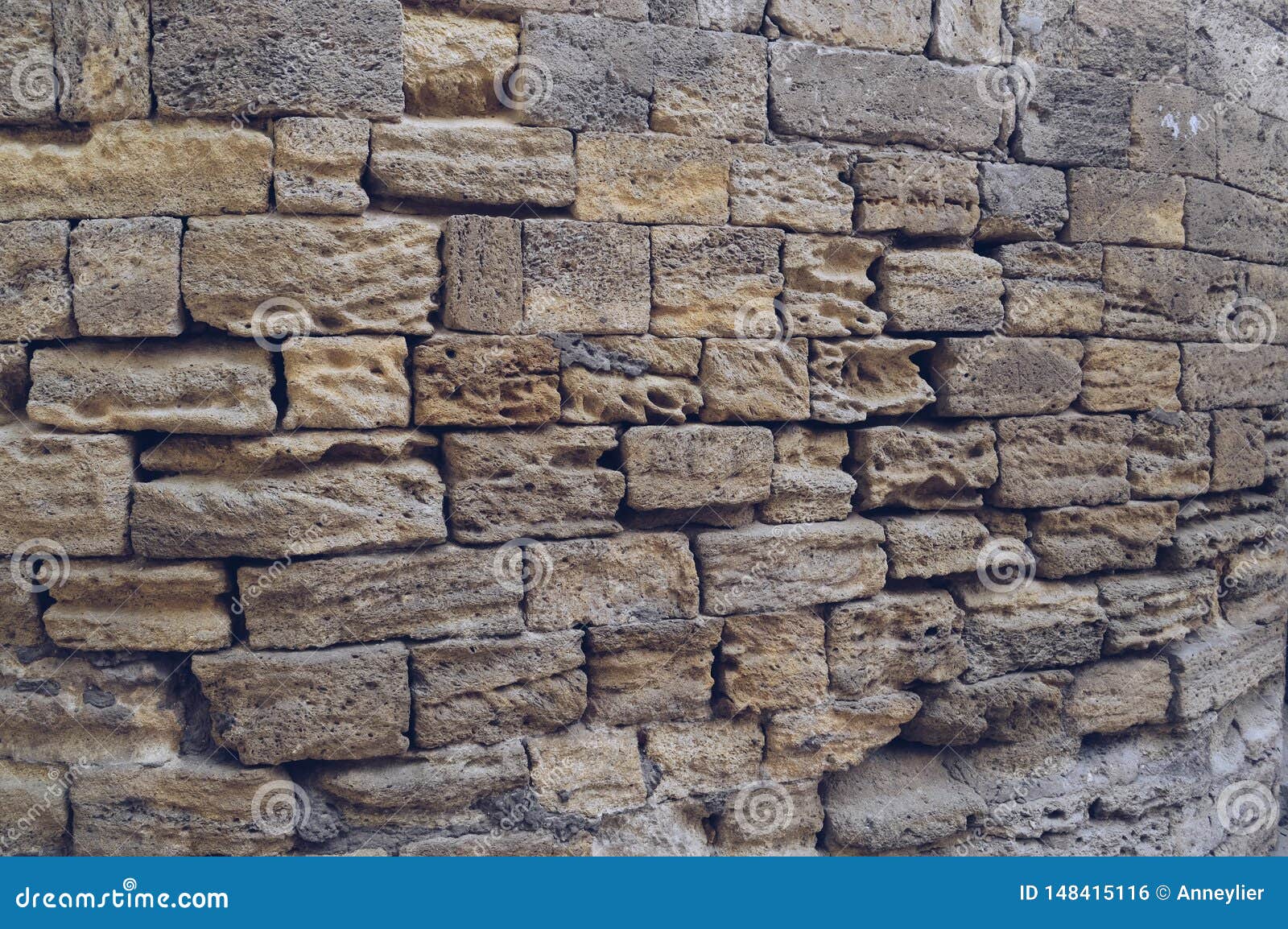Close Up View of Old Wall of Building Stock Photo - Image of ...