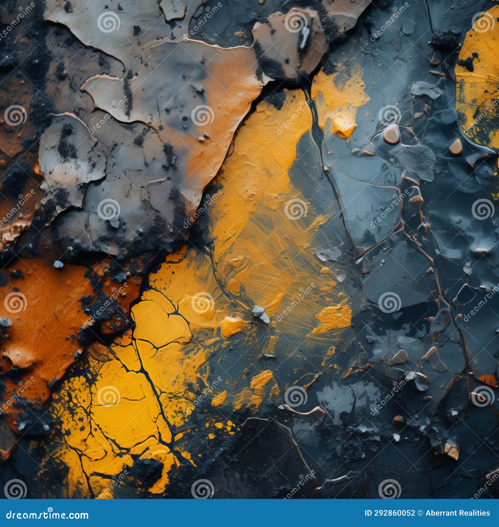 A Close Up View of Paint Splattered on a Wall Stock Illustration ...