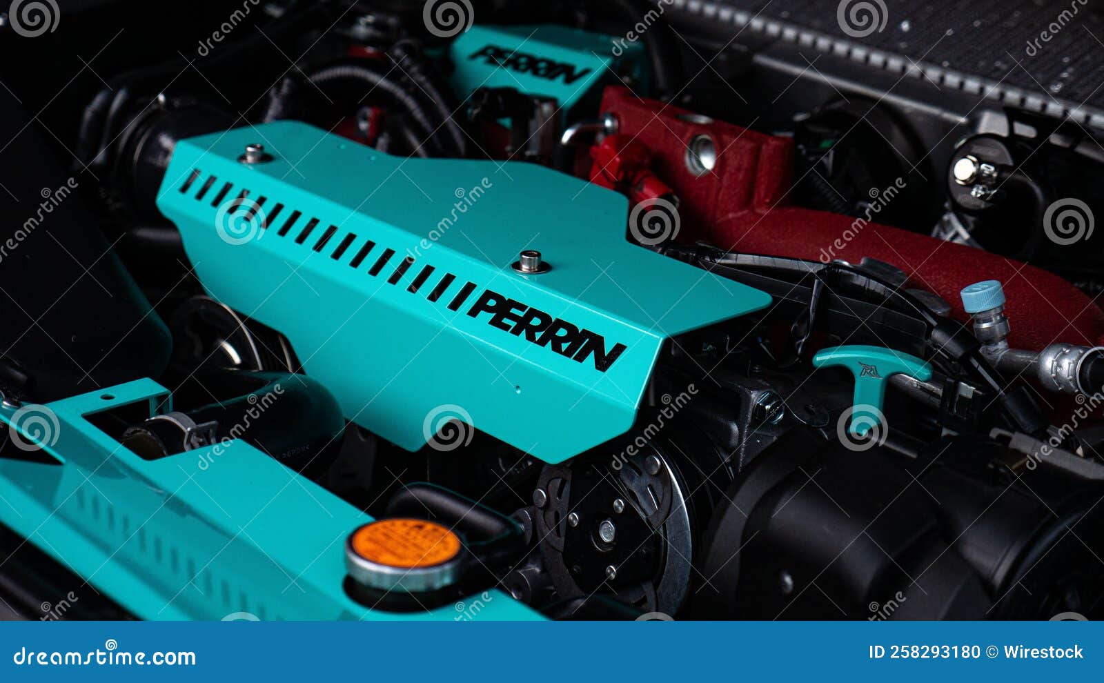 Close-up View of the Perrin Engine Bay - Automobile Technology ...
