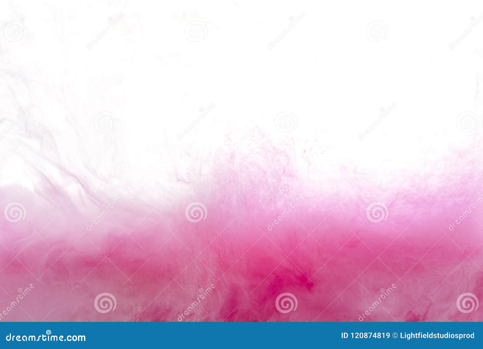 Close Up View of Pink Ink Splash Stock Image - Image of creativity ...